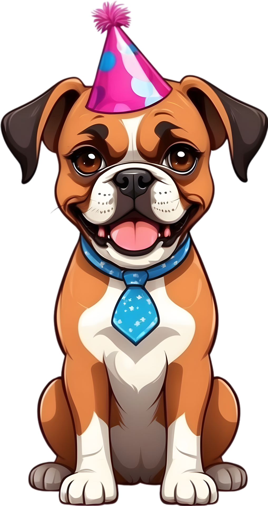Ai Gerado Feliz Aniversário Cachorro Desenho Animado Png 35269403 Png
