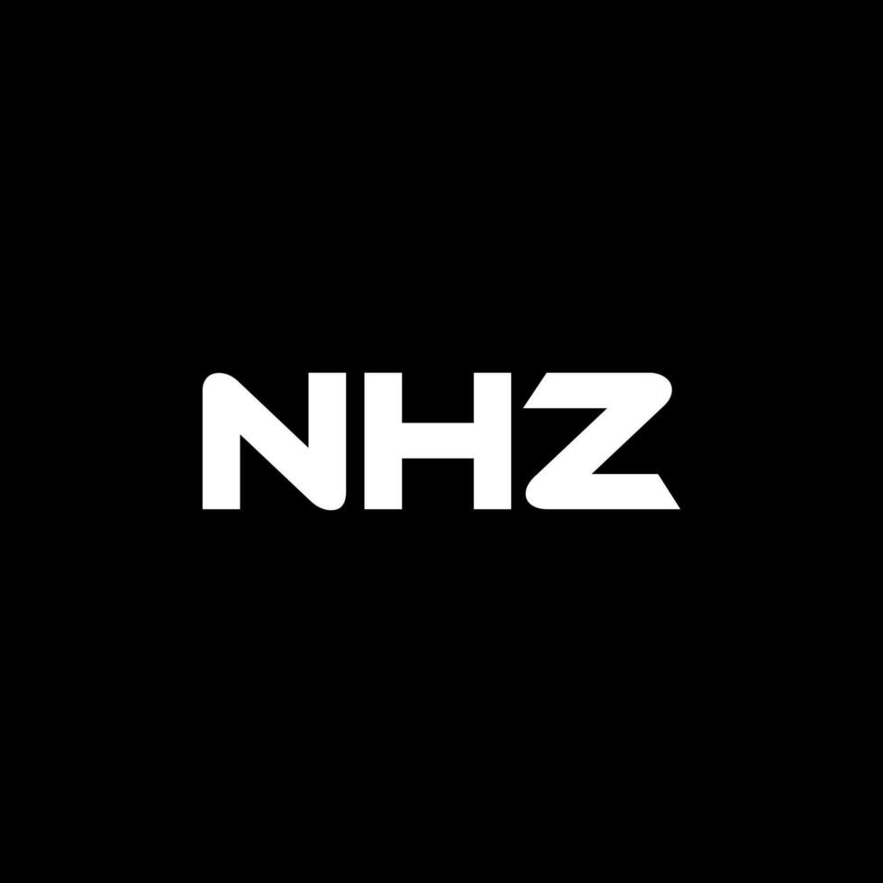NHZ Letter Logo Design, Inspiration for a Unique Identity. Modern Elegance and Creative Design ...