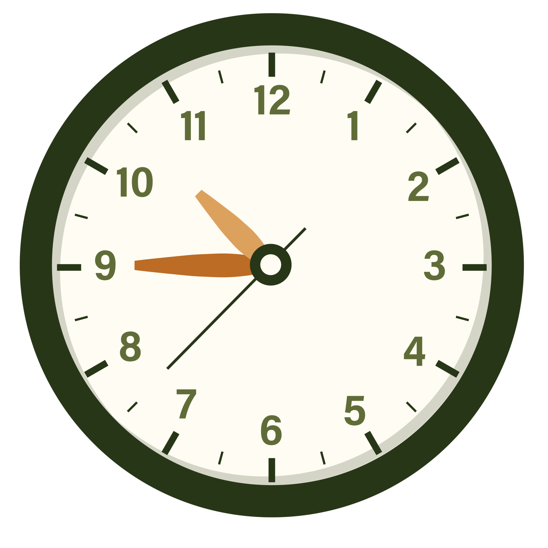 Wall Analog Clock Design Show at 10.45, Time and Clock Illustration ... Wall Analog Clock Design Show at 10.45, Time and Clock Illustration ...
