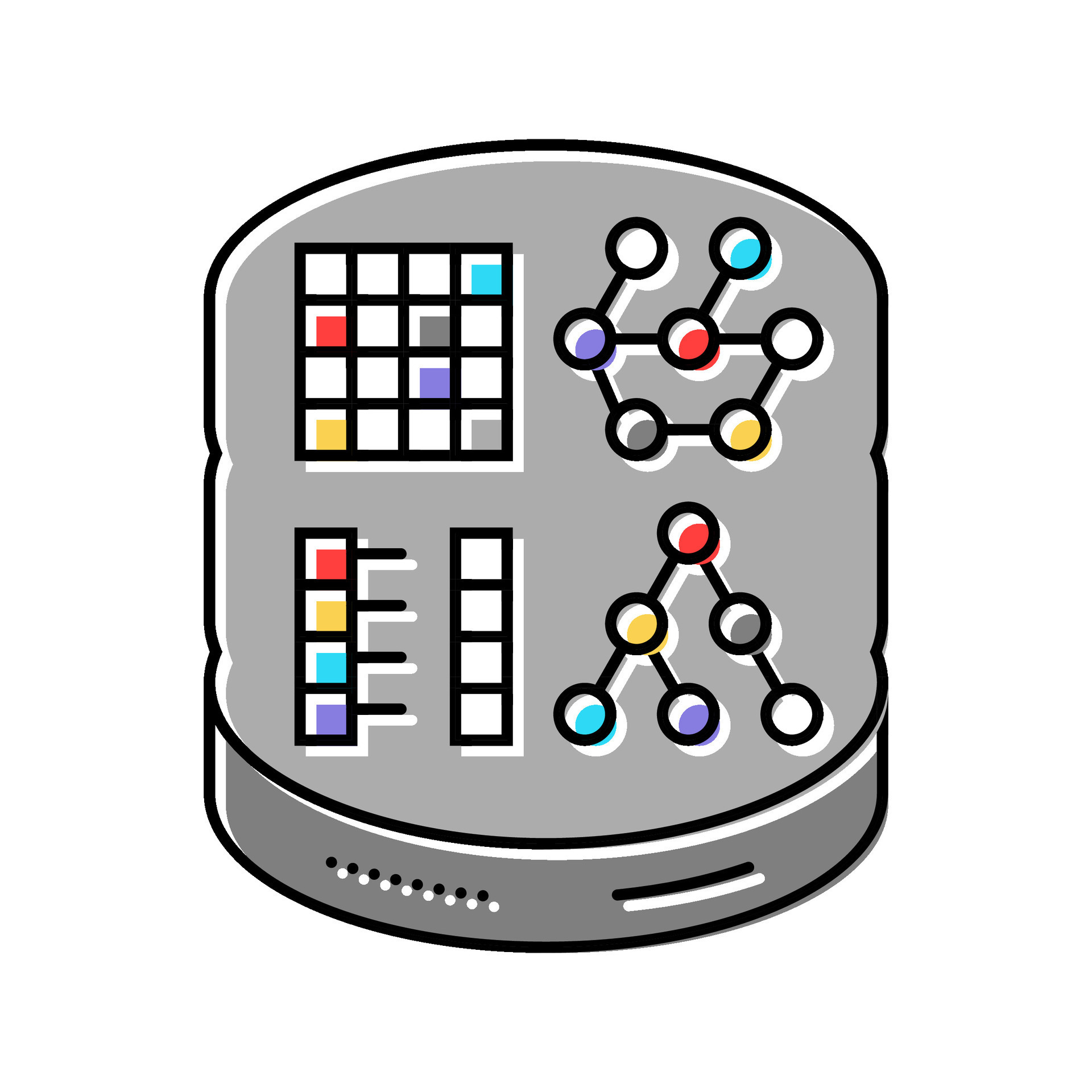 nosql database color icon vector illustration 35273688 Vector Art at ... nosql database color icon vector illustration 35273688 Vector Art at ...