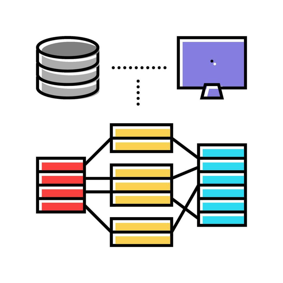 indexing data database color icon vector illustration 35273712 Vector ... indexing data database color icon vector illustration 35273712 Vector ...
