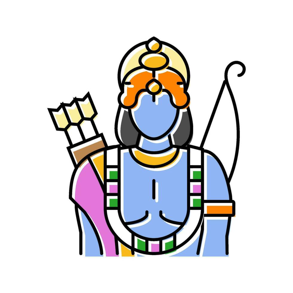 ram god indian color icon vector illustration 35273994 Vector Art at ... ram god indian color icon vector illustration 35273994 Vector Art at ...