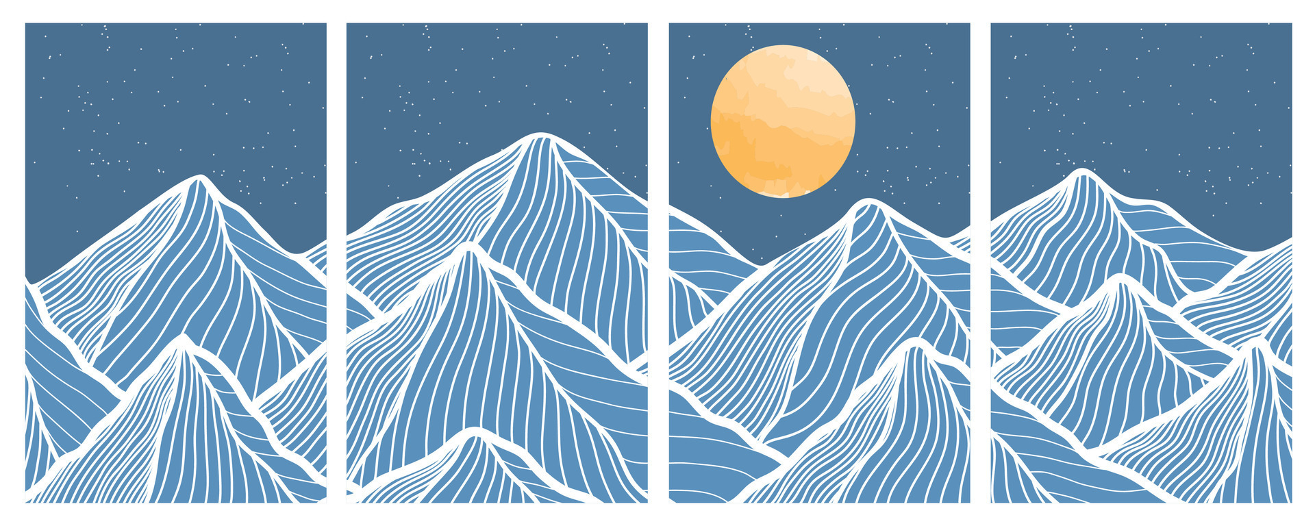 Japanese Background With Line Wave Pattern Vector Abstract Template With Geometric Pattern