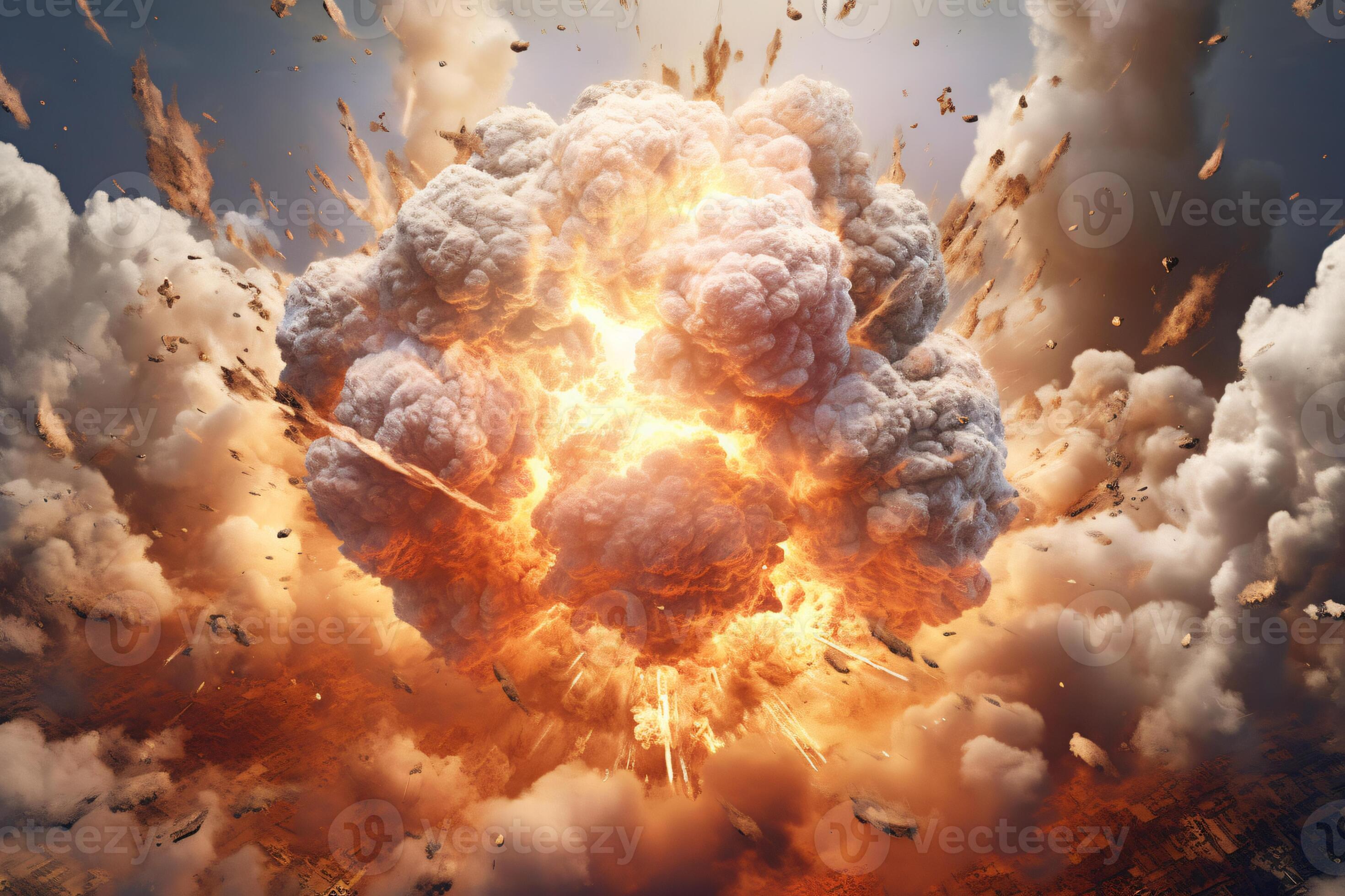 AI generated Abstract Explosion in the Air 35307062 Stock Photo at Vecteezy