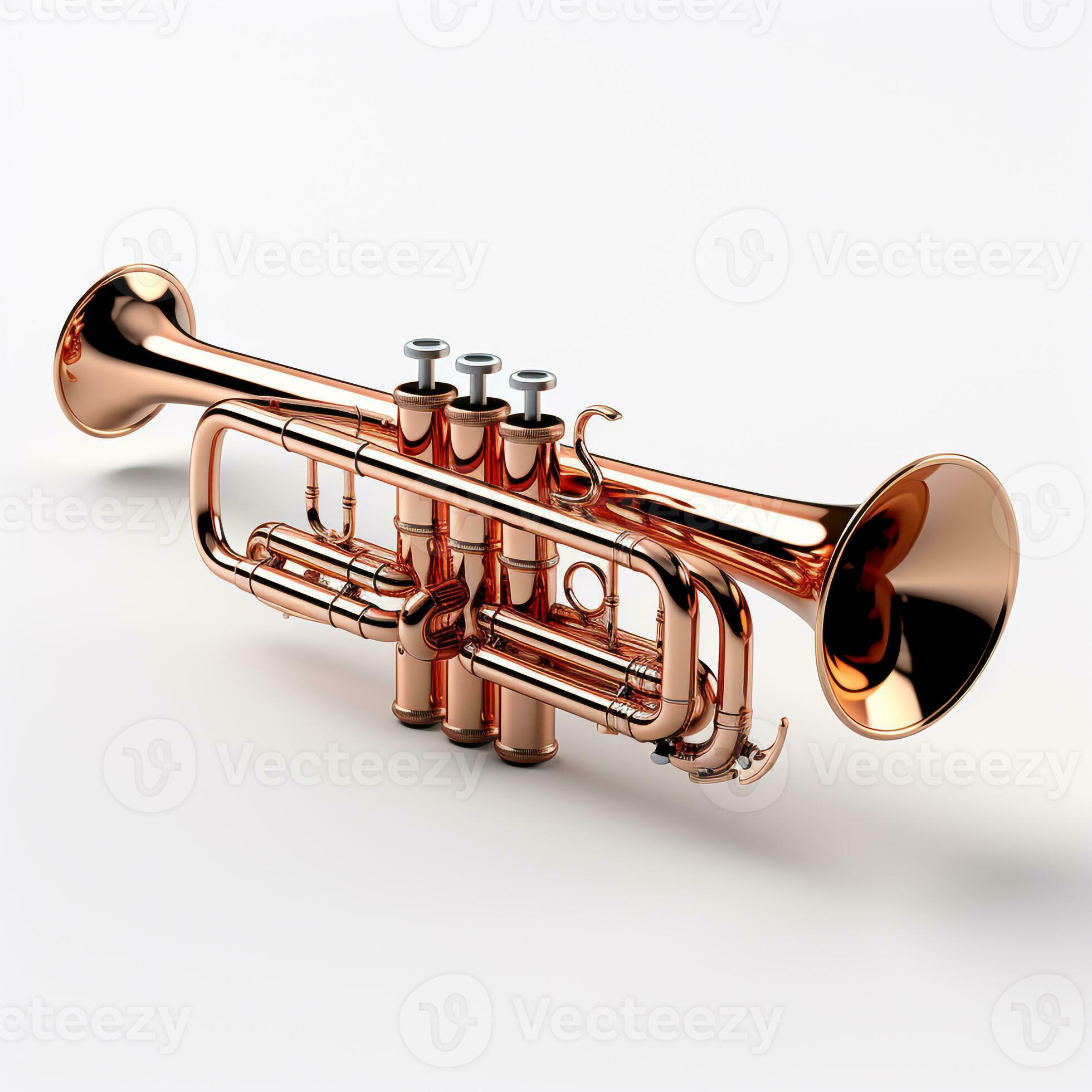 AI generated 3d Trumpet model 35309777 Stock Photo at Vecteezy