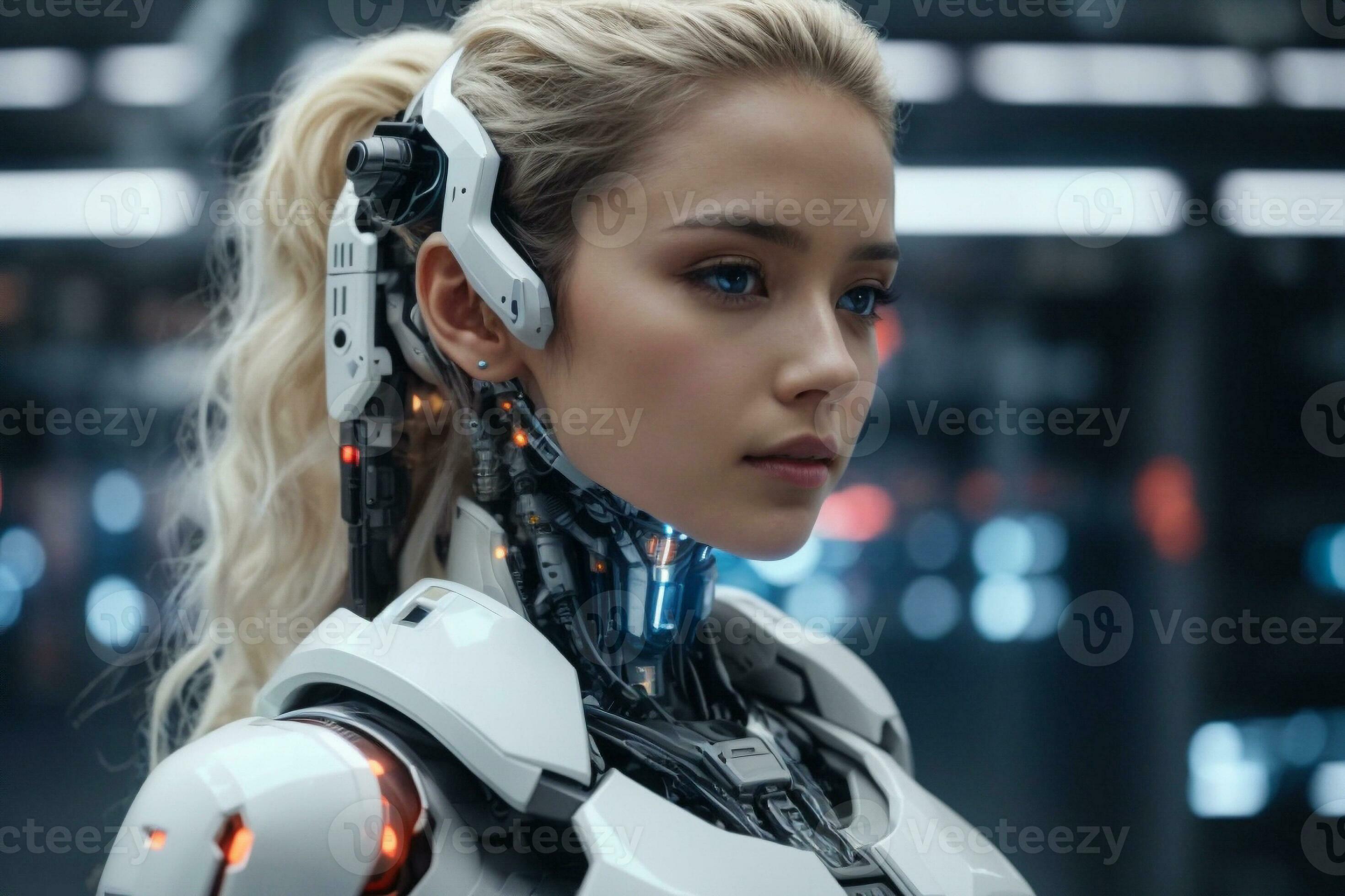 AI generated The most technologically advanced robots of the future ...