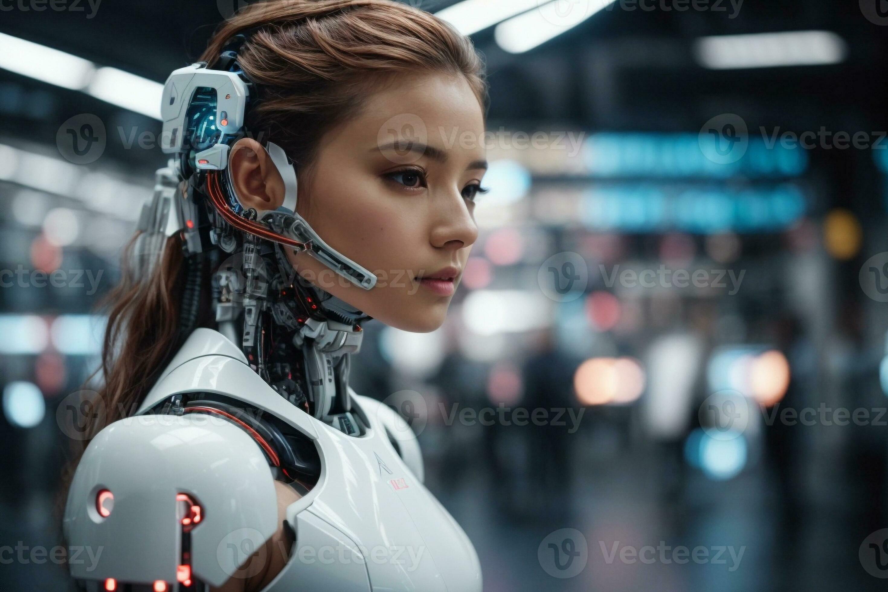 AI generated The most technologically advanced robots of the future ...