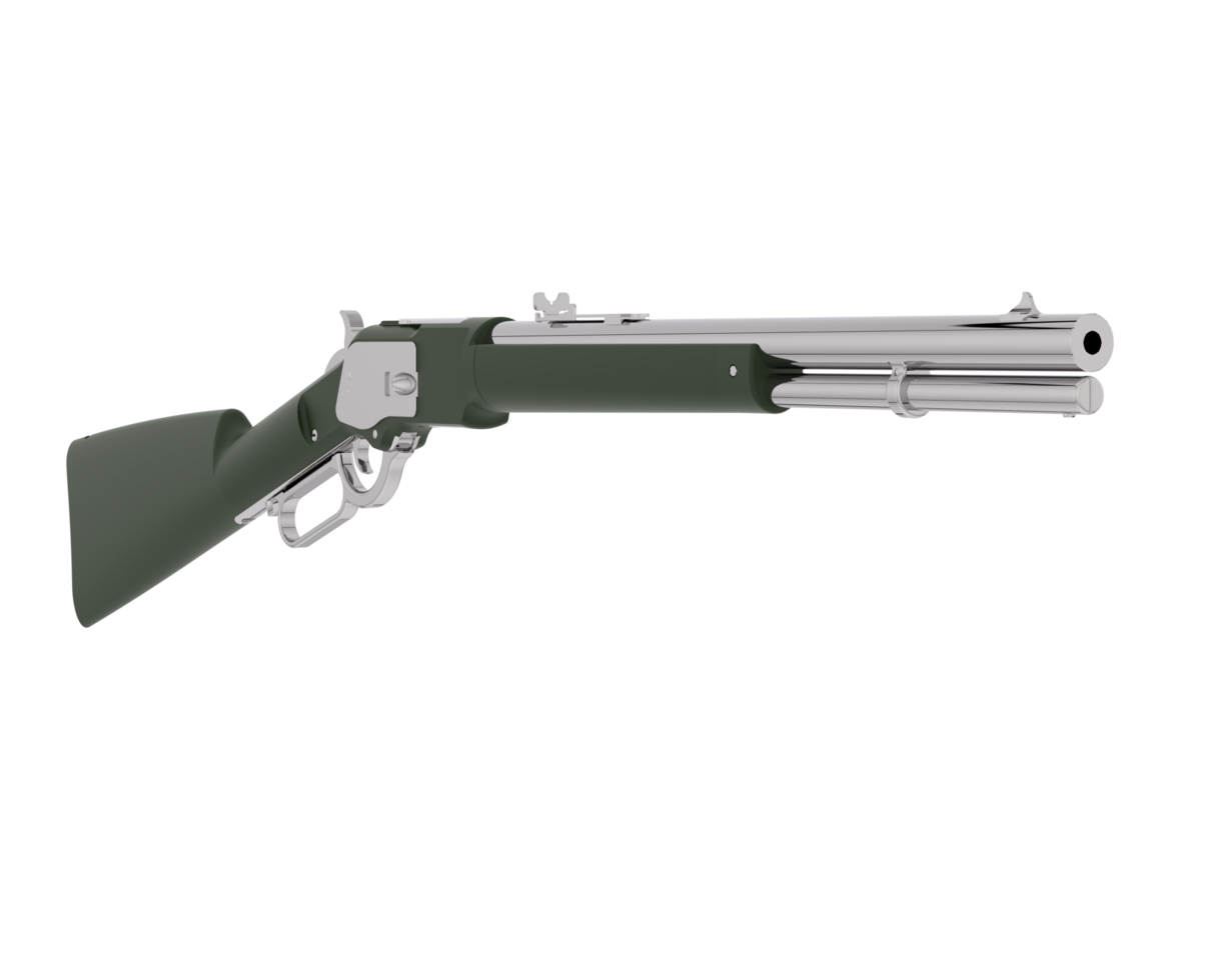 Shotgun Isolated On Background 3d Rendering Illustration 35320884 Png