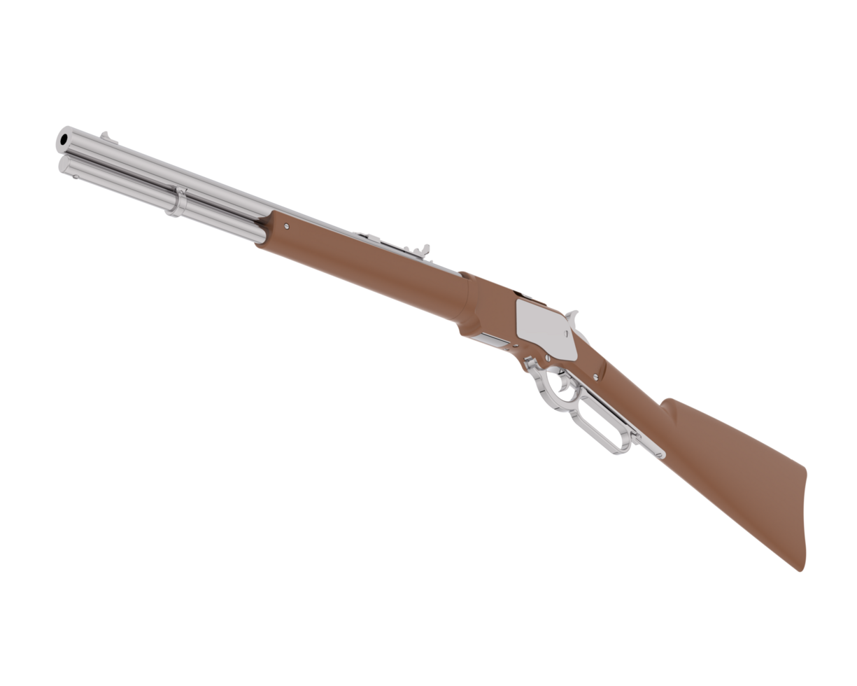 Shotgun Isolated On Background 3d Rendering Illustration 35320939 Png