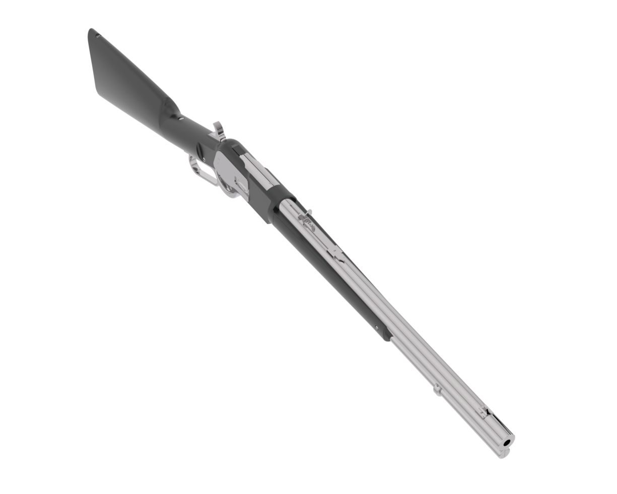 Shotgun Isolated On Background 3d Rendering Illustration 35320967 Png