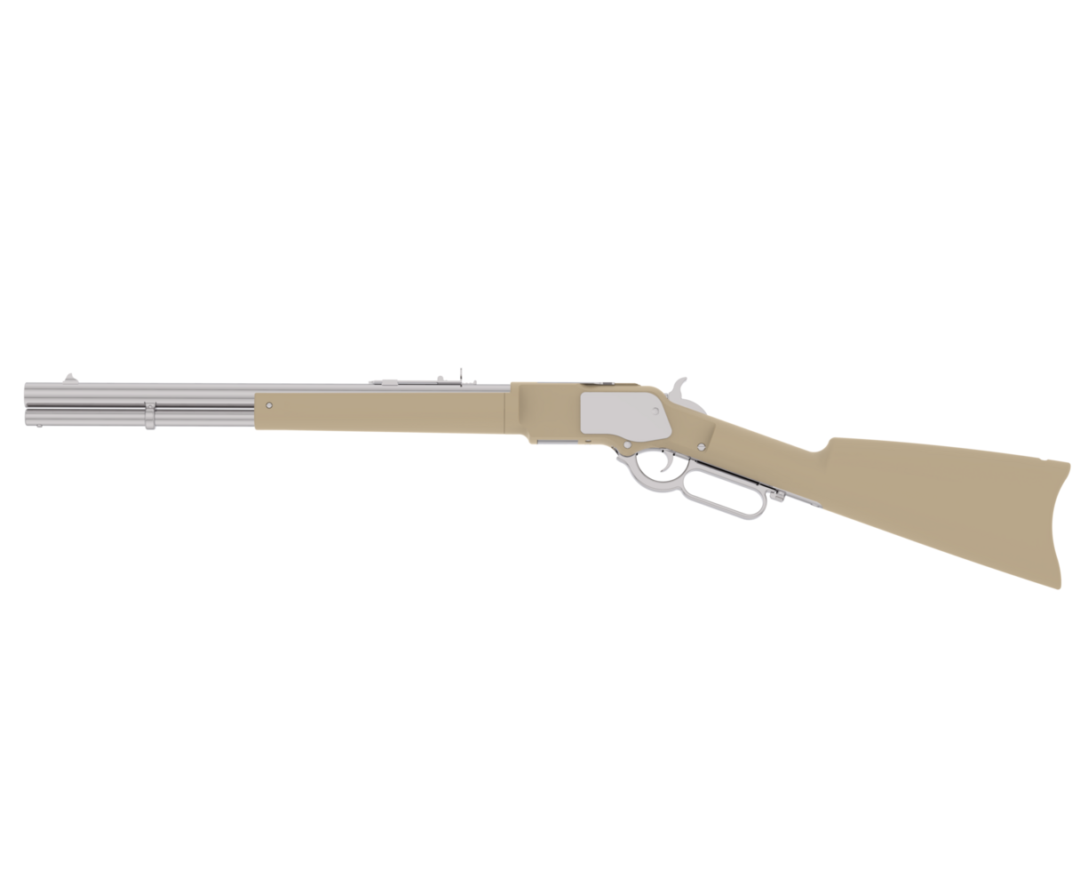 Shotgun Isolated On Background 3d Rendering Illustration 35320971 Png