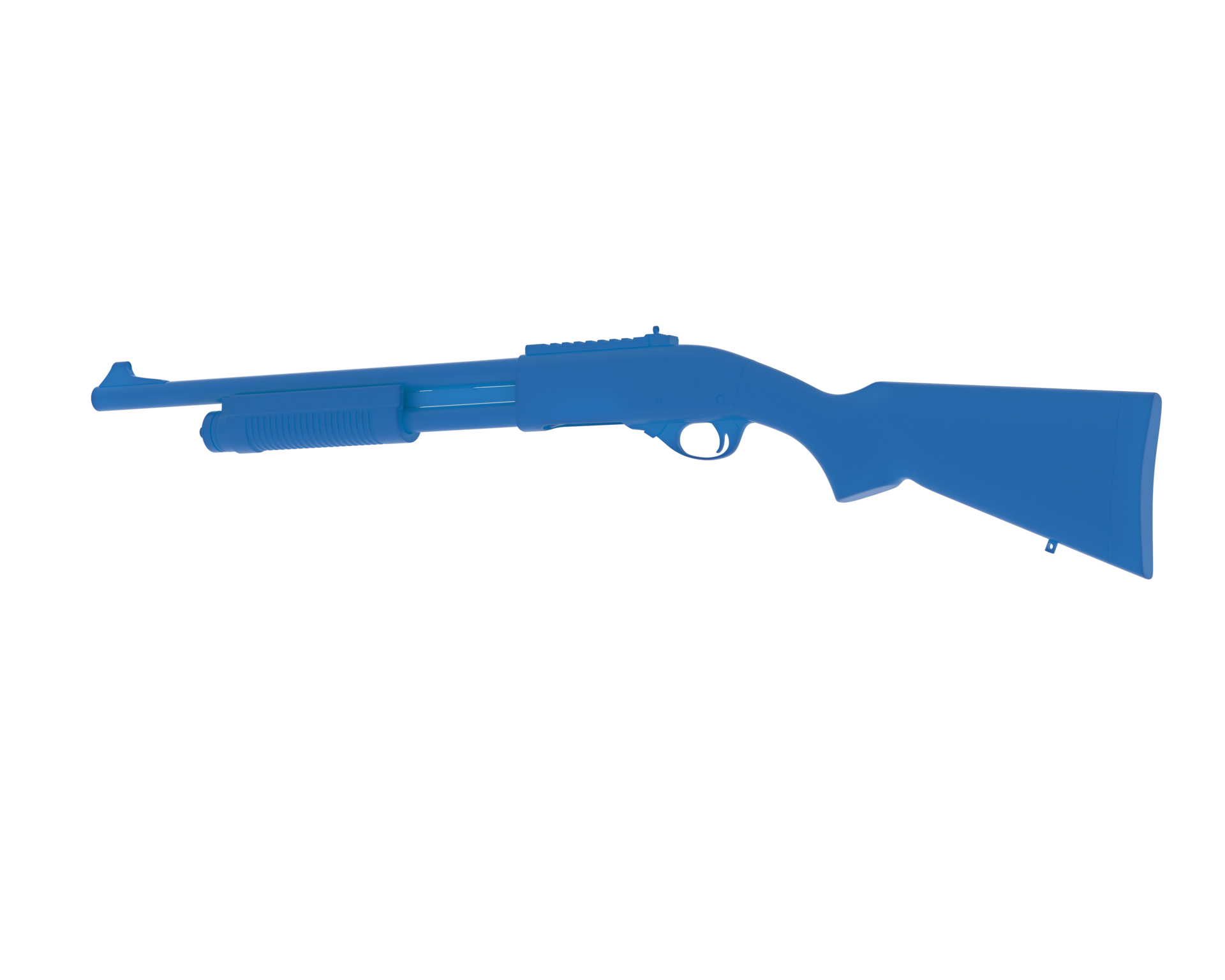 Shotgun Isolated On Background 3d Rendering Illustration 35321460 Png