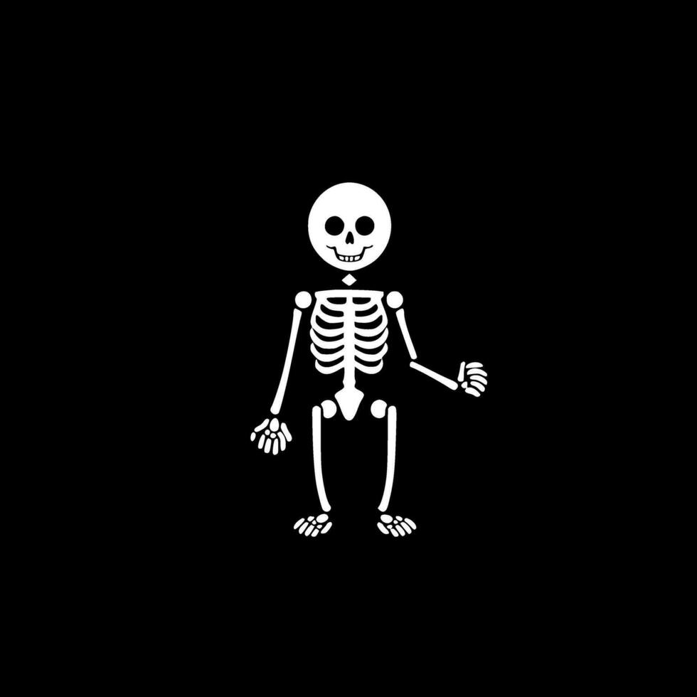 Skeleton - Minimalist and Flat Logo - Vector illustration 35323508 ...