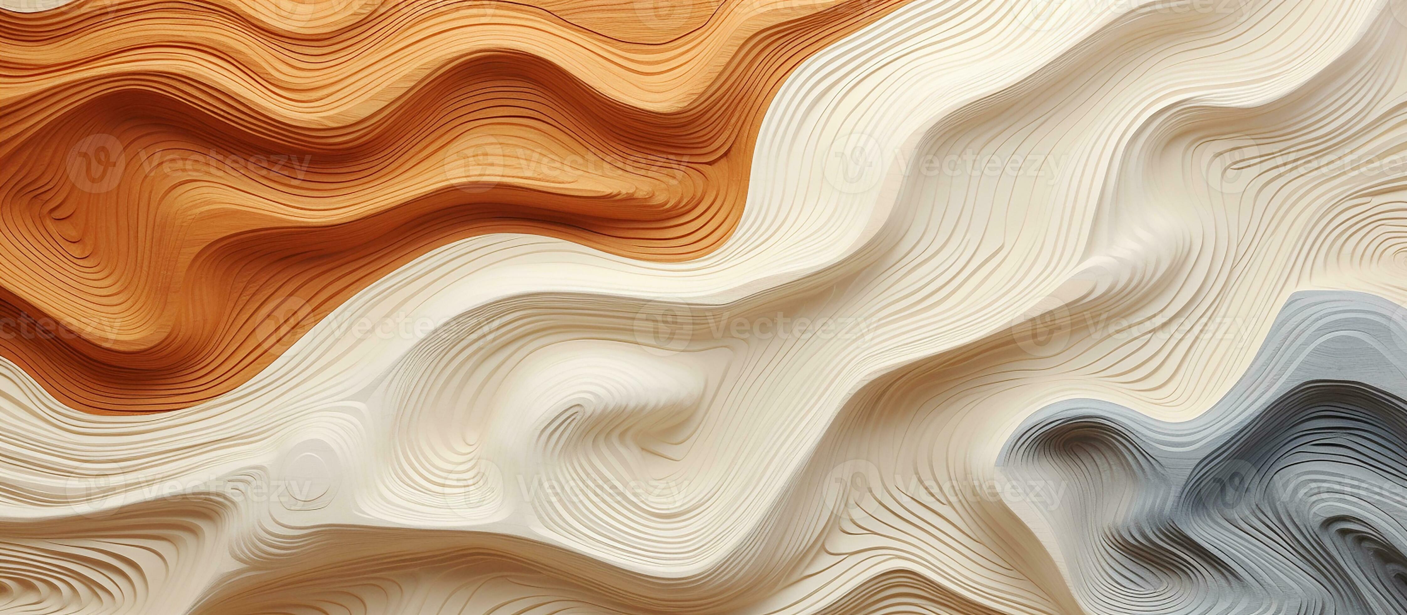 AI generated Abstract piece focusing on intricate textures, rough and ...