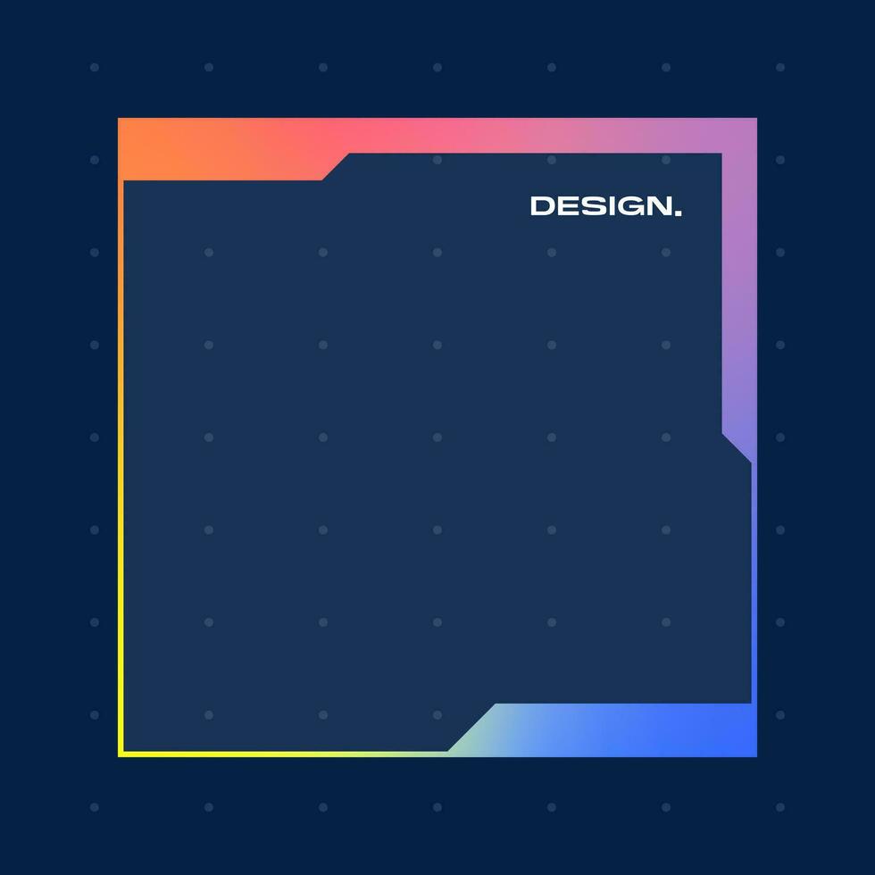 Futuristic Square Gradient Background Pop Up Window Vector Illustration 35333299 Vector Art At
