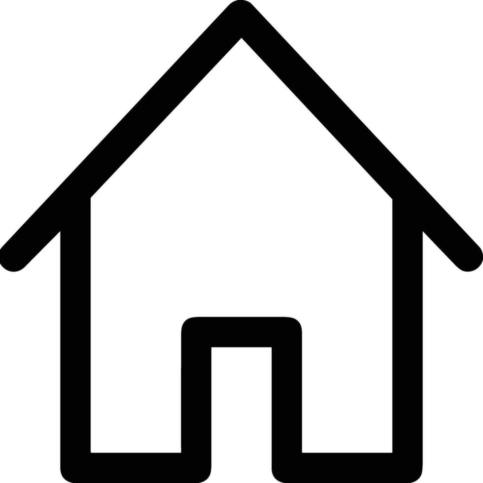 Home homepage icon symbol vector image. Illustration of the house real ...