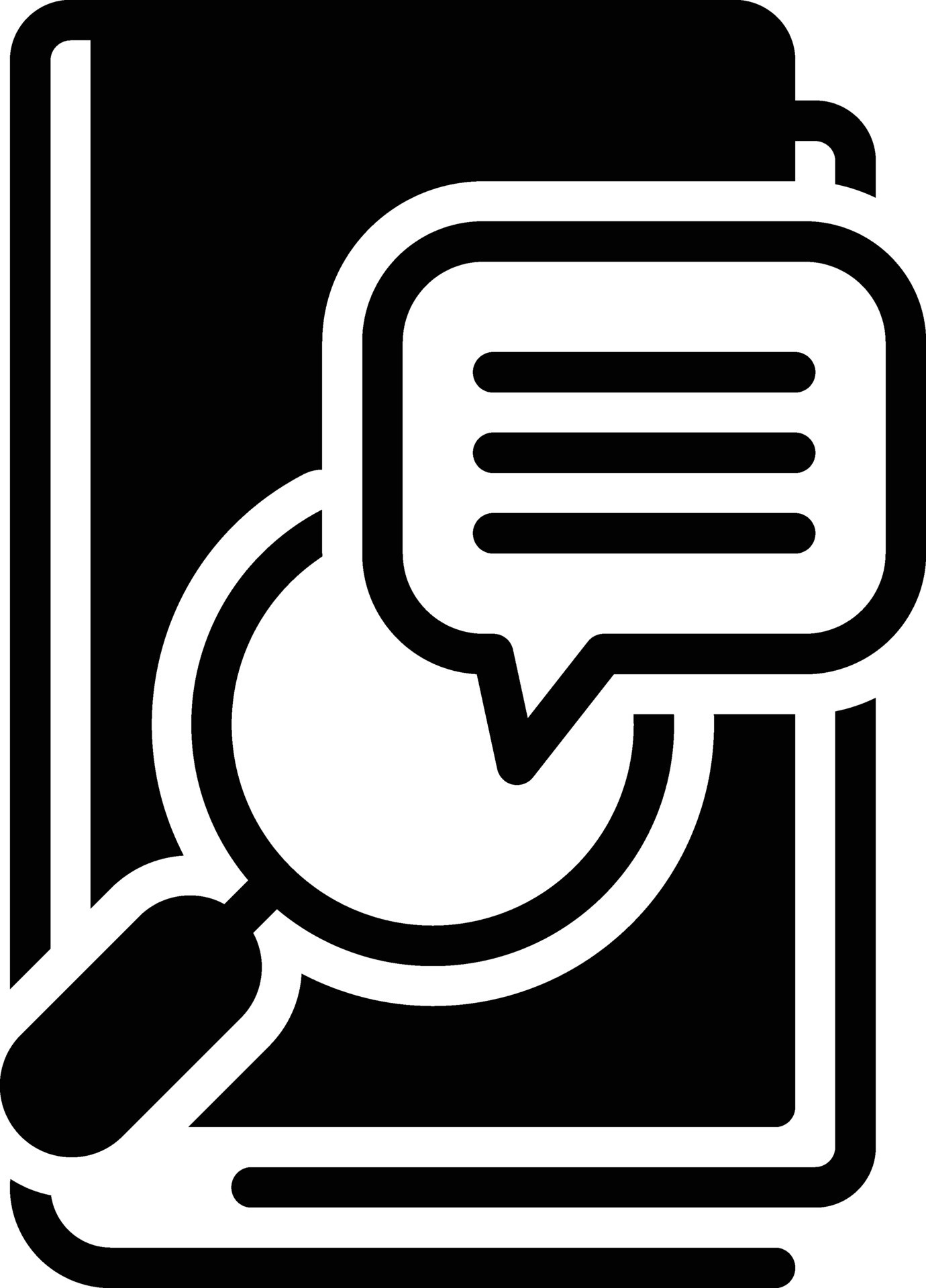 sólido icono para ejemplo 35340881 Vector en Vecteezy