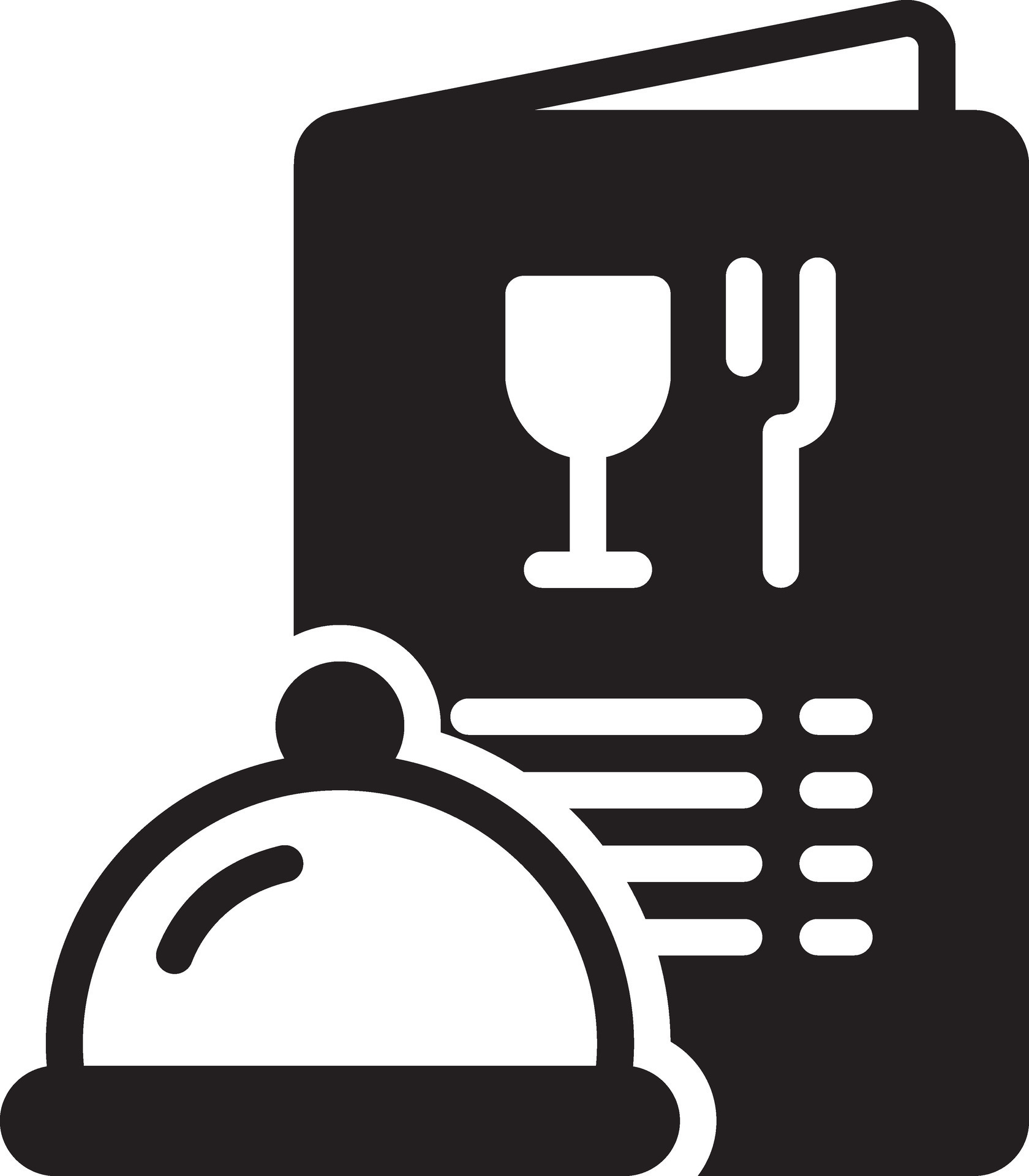 solid icon for menu 35341060 Vector Art at Vecteezy