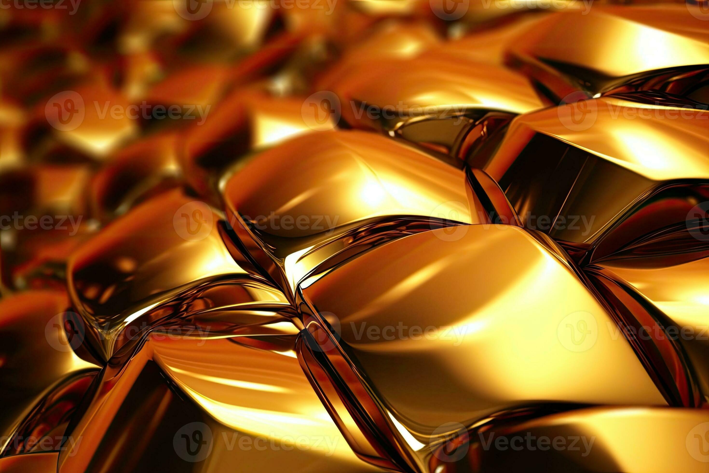 AI generated Gold background or texture and gradients shadow. AI ...