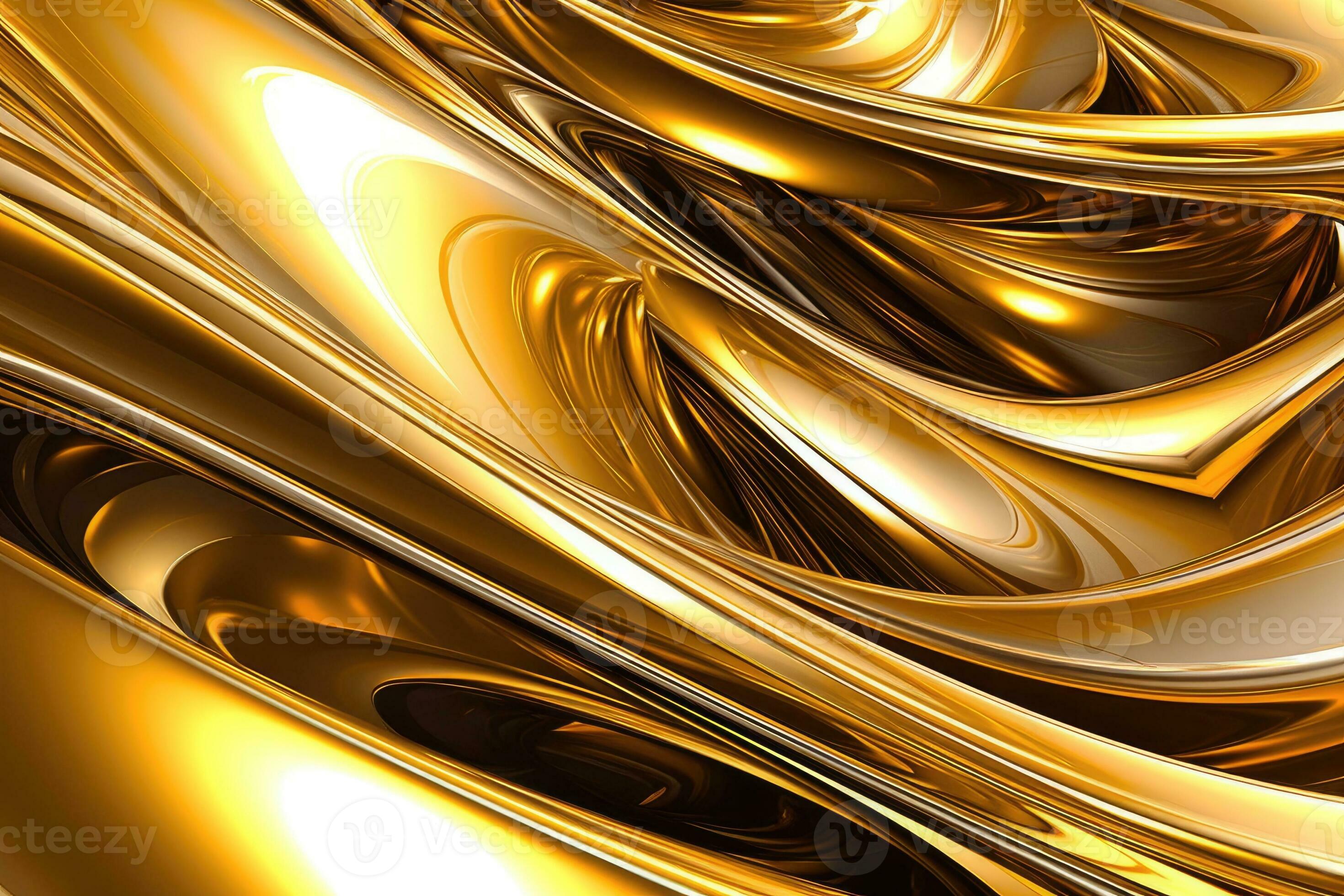AI generated Gold background or texture and gradients shadow. AI ...
