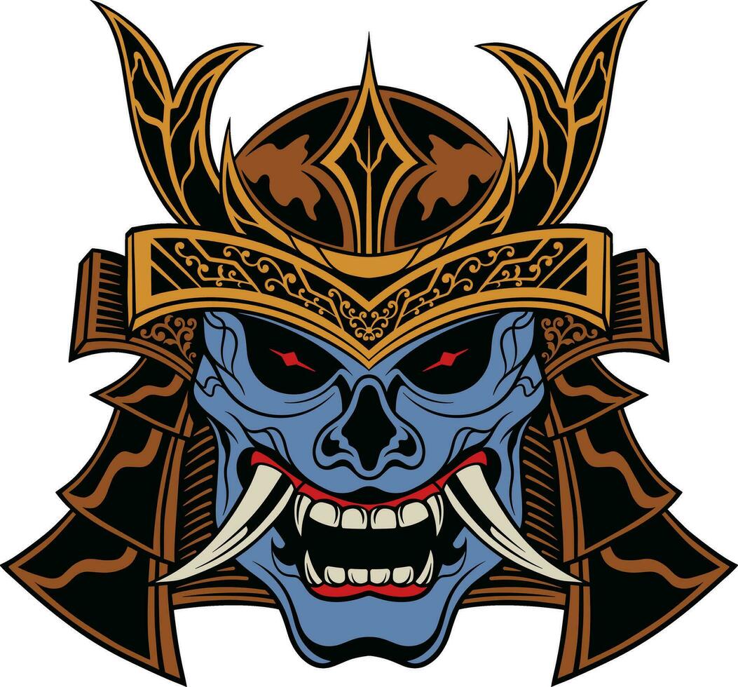 Vector illustration oni mask 35345214 Vector Art at Vecteezy Vector illustration oni mask 35345214 Vector Art at Vecteezy
