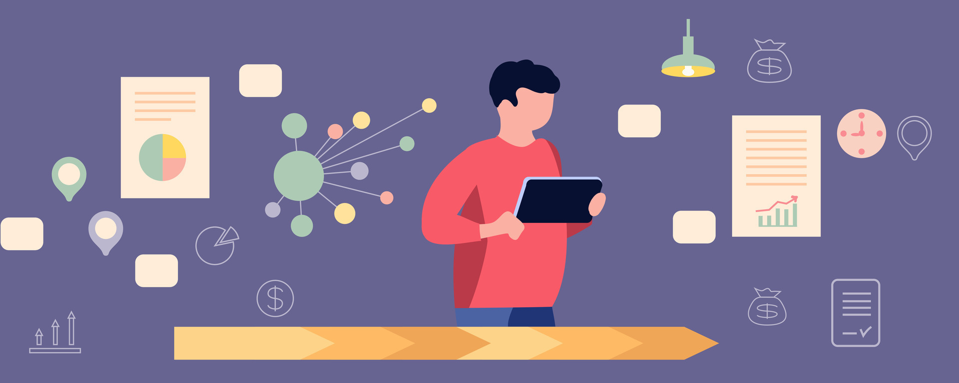 Business Performance Analysis Benchmark Metrics Audit Concept 35346820 Vector Art At Vecteezy