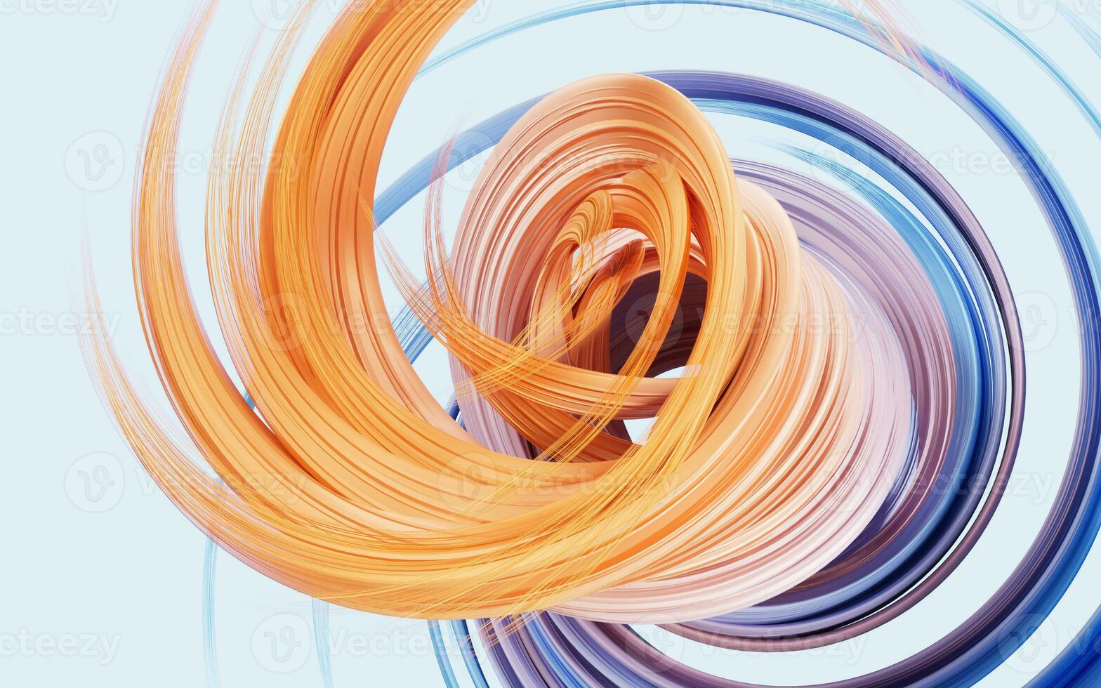 Flowing curve lines background, 3d rendering. 35350338 Stock Photo at Vecteezy