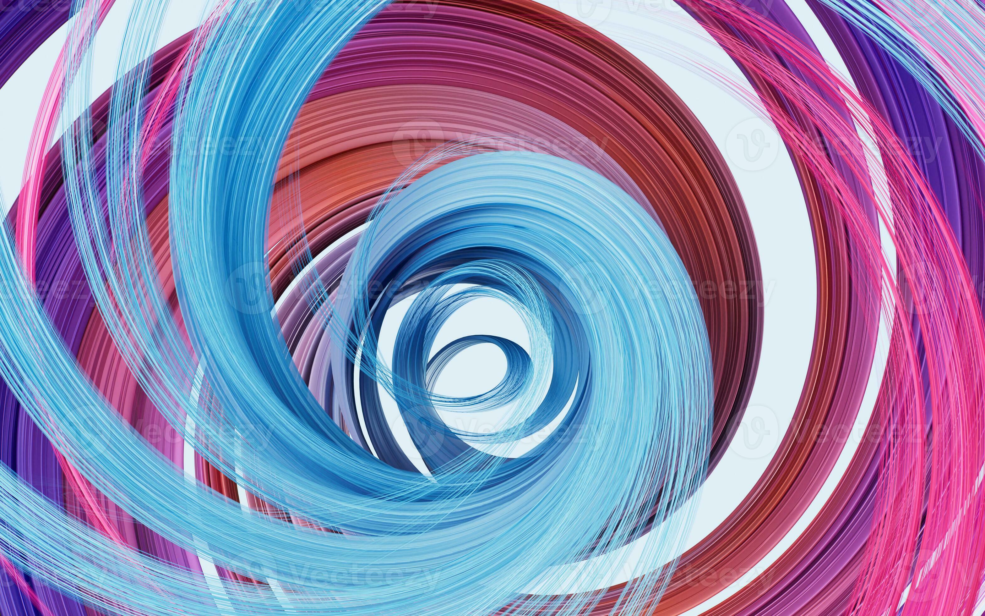 Flowing curve lines background, 3d rendering. 35350359 Stock Photo at Vecteezy