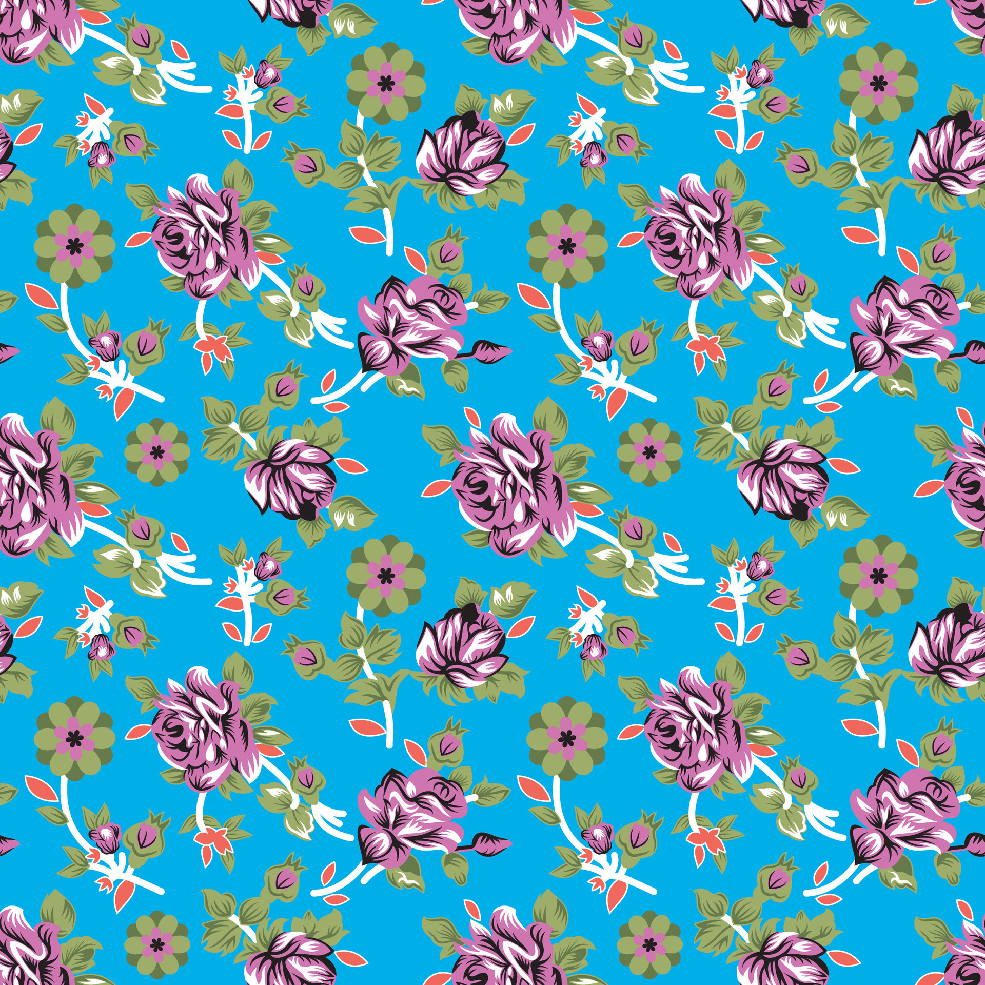 Textile print pattern design , Seamless pattern, floral design 35372497 Vector Art at Vecteezy
