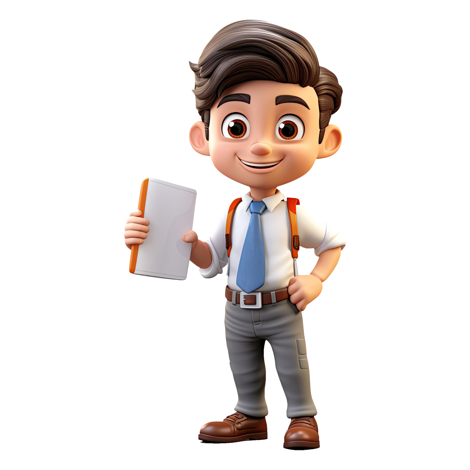AI generated 3D Cute cartoon male teacher character 35373136 PNG AI generated 3D Cute cartoon male teacher character 35373136 PNG