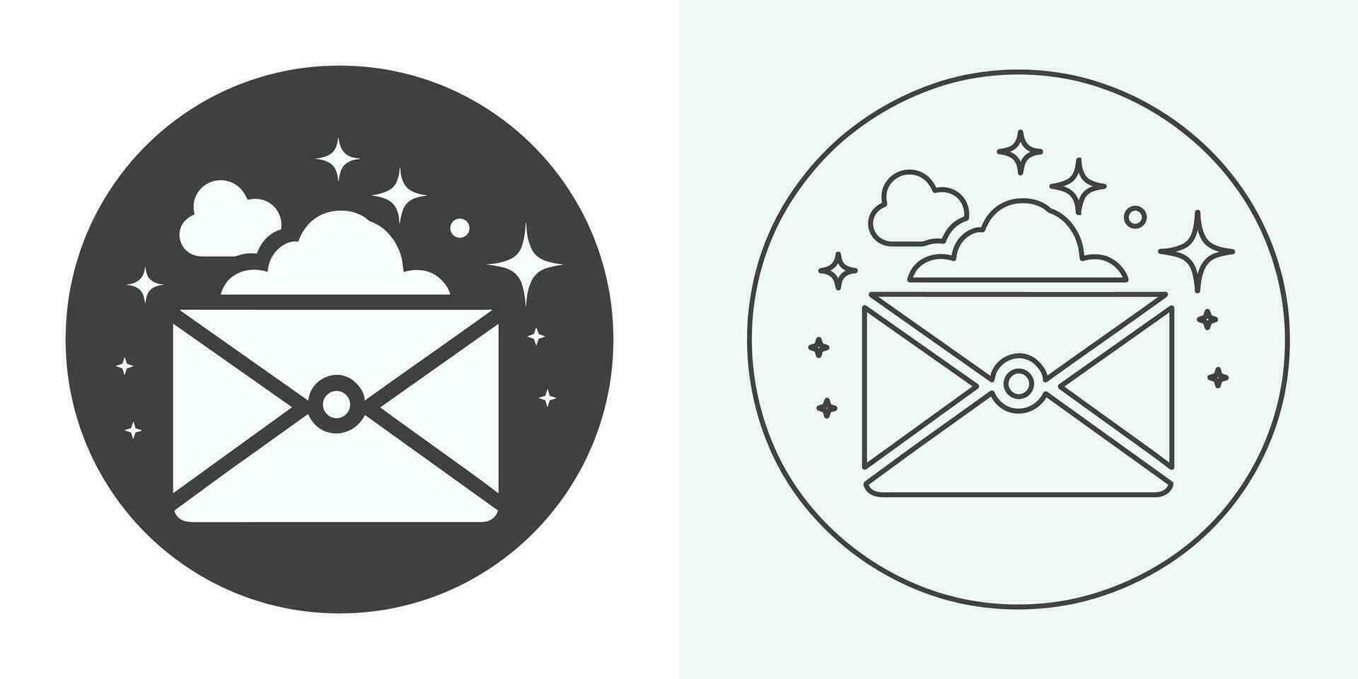 Email Envelope Icon Vector Illustration Mail Icon Set Email Icon Vector E Mail Icon Envelope