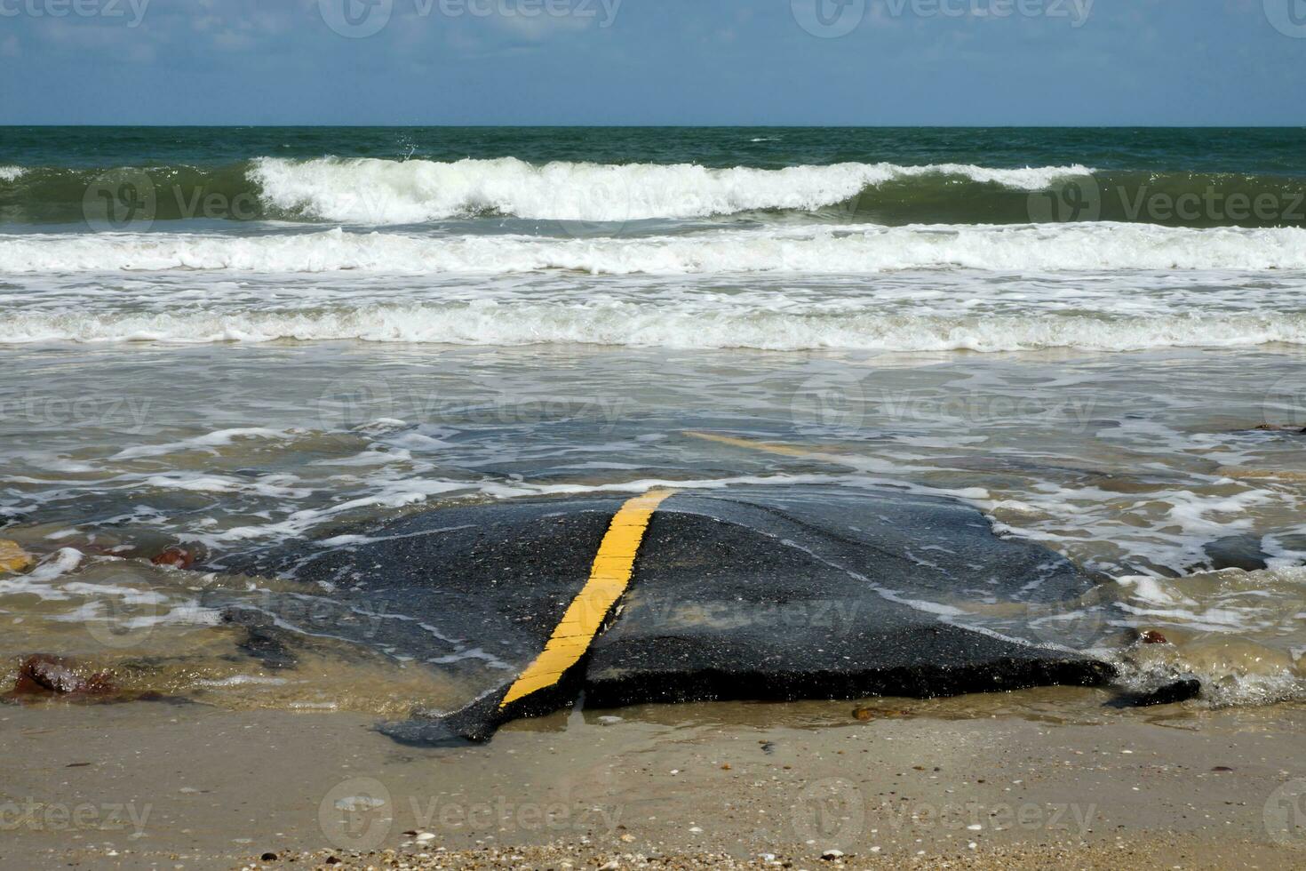 Road erosion caused by waves and severe storms. 35374390 Stock Photo at ... Road erosion caused by waves and severe storms. 35374390 Stock Photo at ...