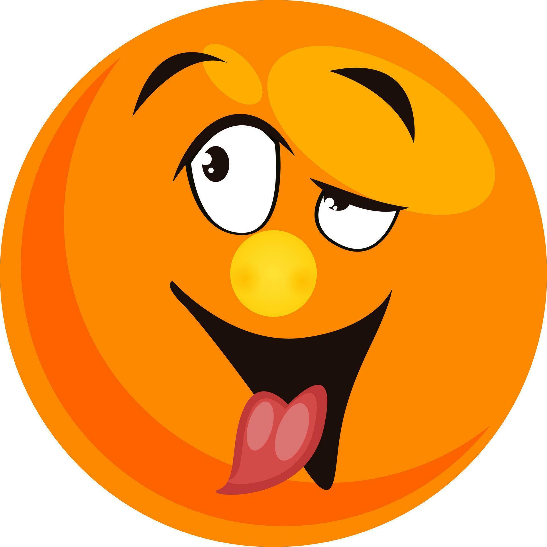 Drunk Emoji Illustration Vector On White Background 35382404 Vector Art At Vecteezy