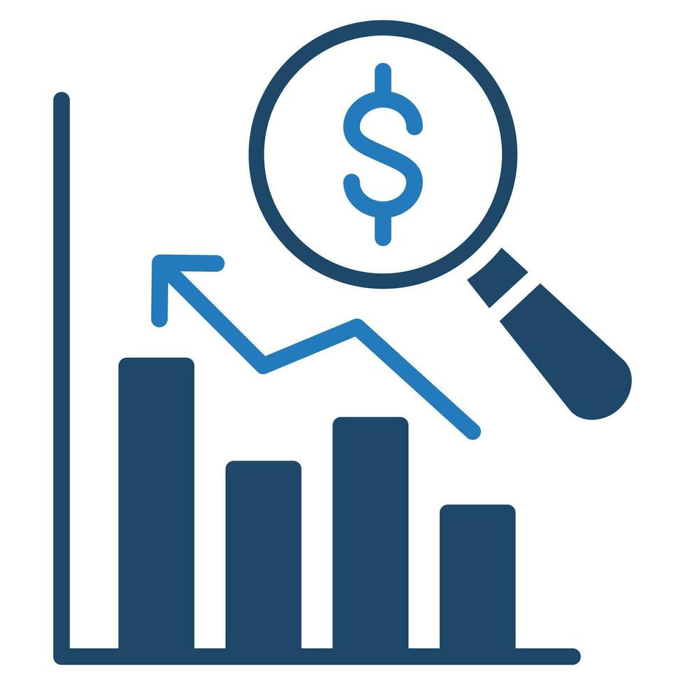 Cost Forecasting Icon line vector illustration 35389248 Vector Art at ...