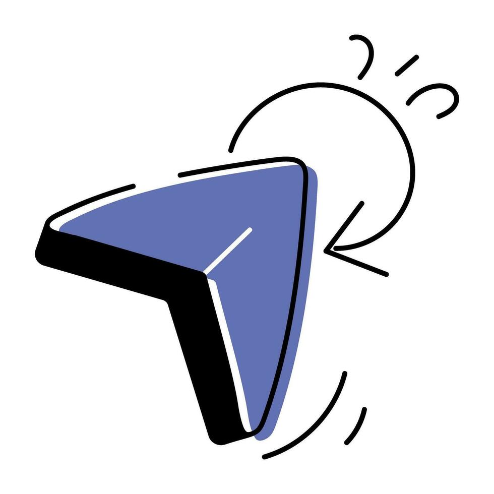 Cursor Controls Hand Drawn Icon 35394484 Vector Art at Vecteezy