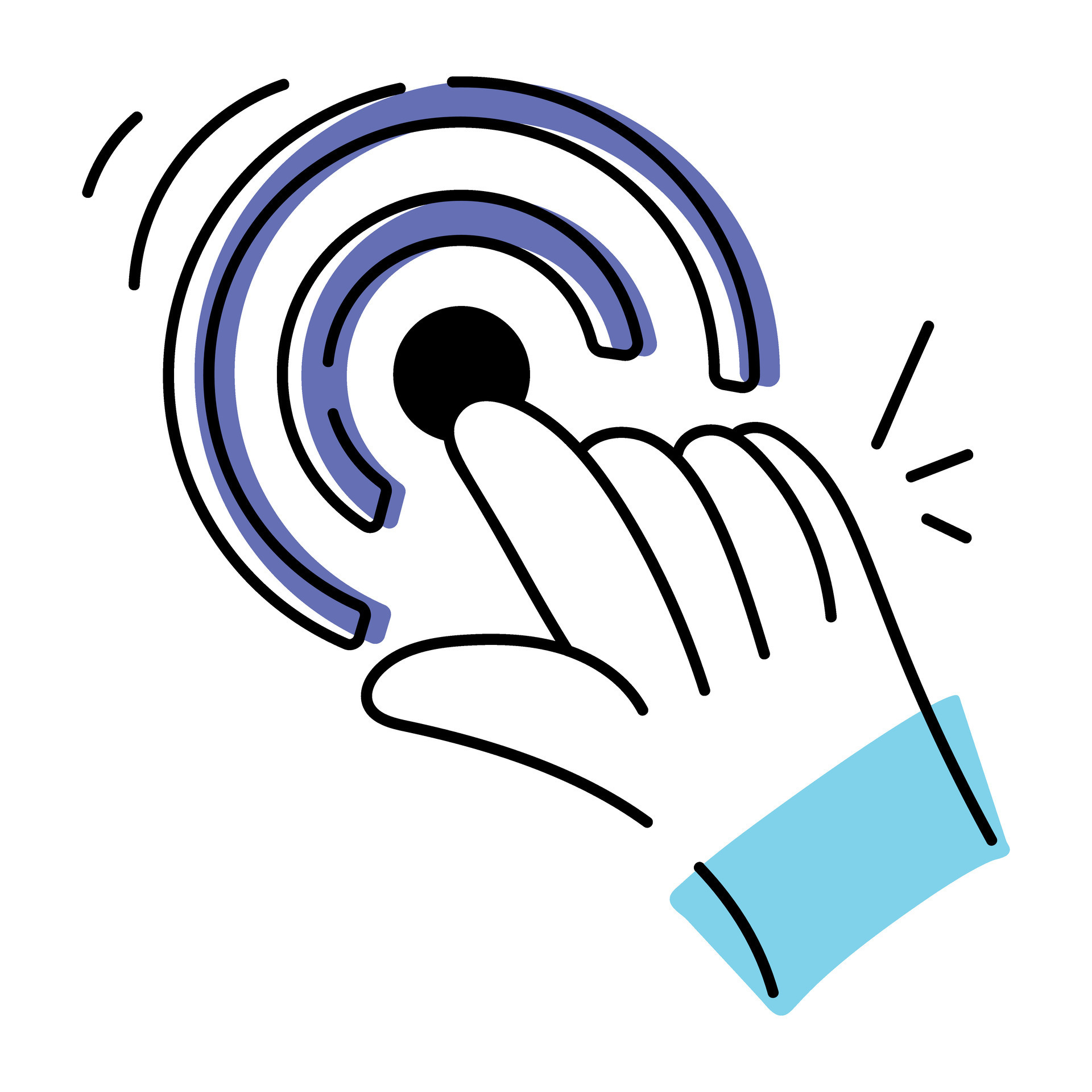 Cursor Controls Hand Drawn Icon 35394491 Vector Art at Vecteezy