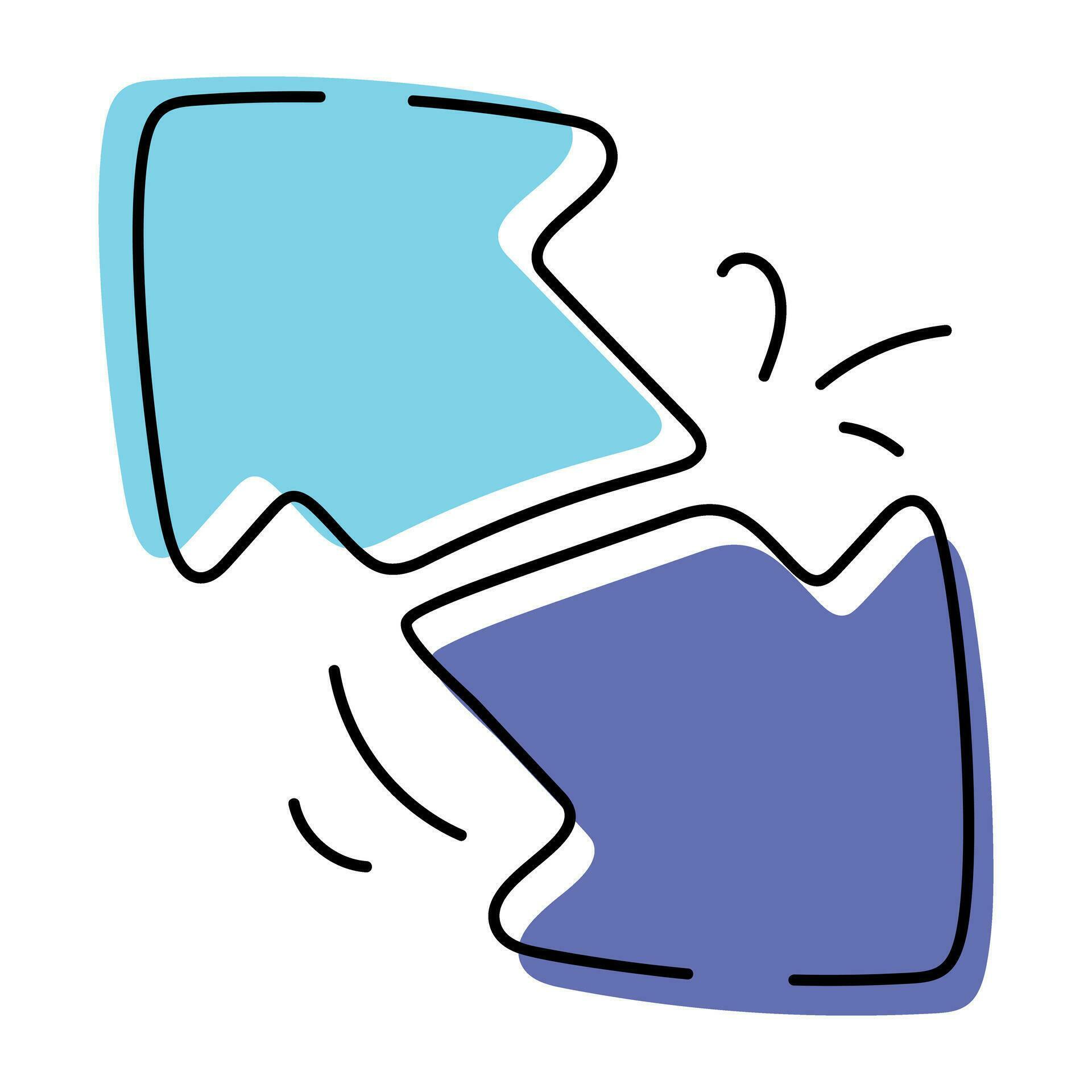 Cursor Controls Hand Drawn Icon 35394504 Vector Art At Vecteezy