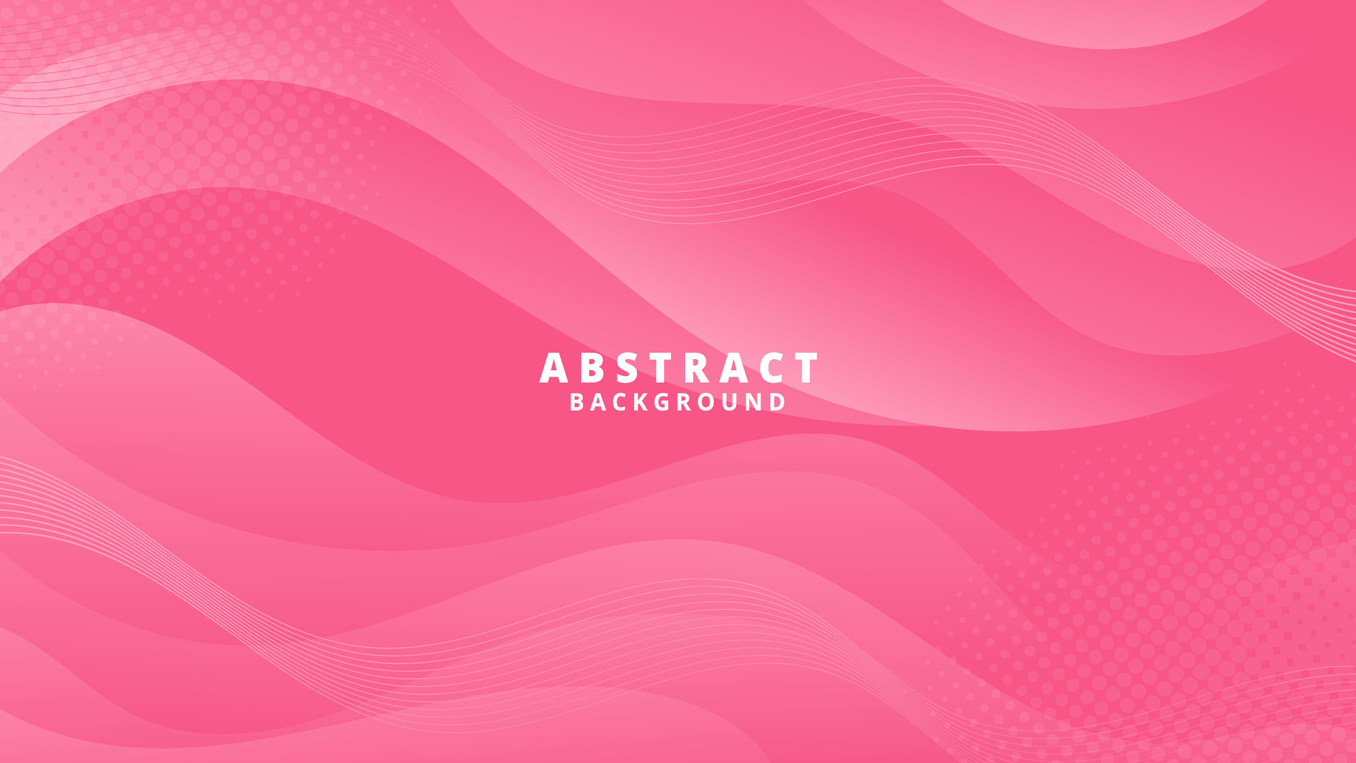 Abstract pink Background with Wavy Shapes. flowing and curvy shapes ...