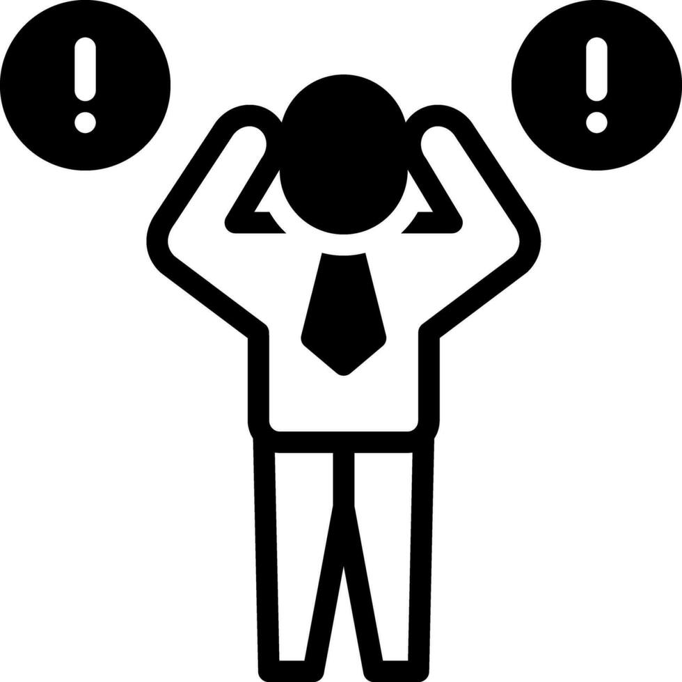 solid icon for problem 35409491 Vector Art at Vecteezy