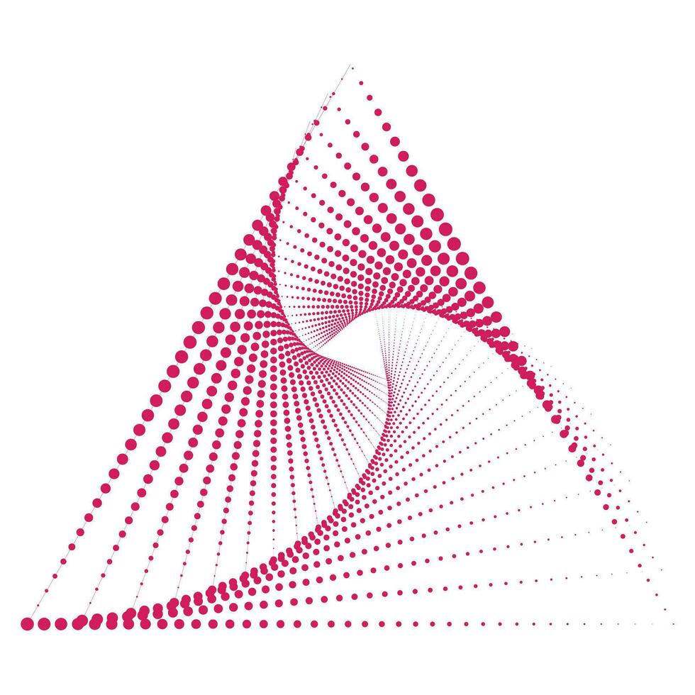 Halftone Dot Background Pattern Vector Illustration Circle Dynamic