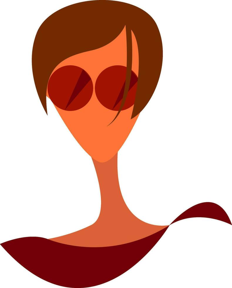 Woman Wearing Dress Vector Or Color Illustration 35422590 Vector Art At Vecteezy