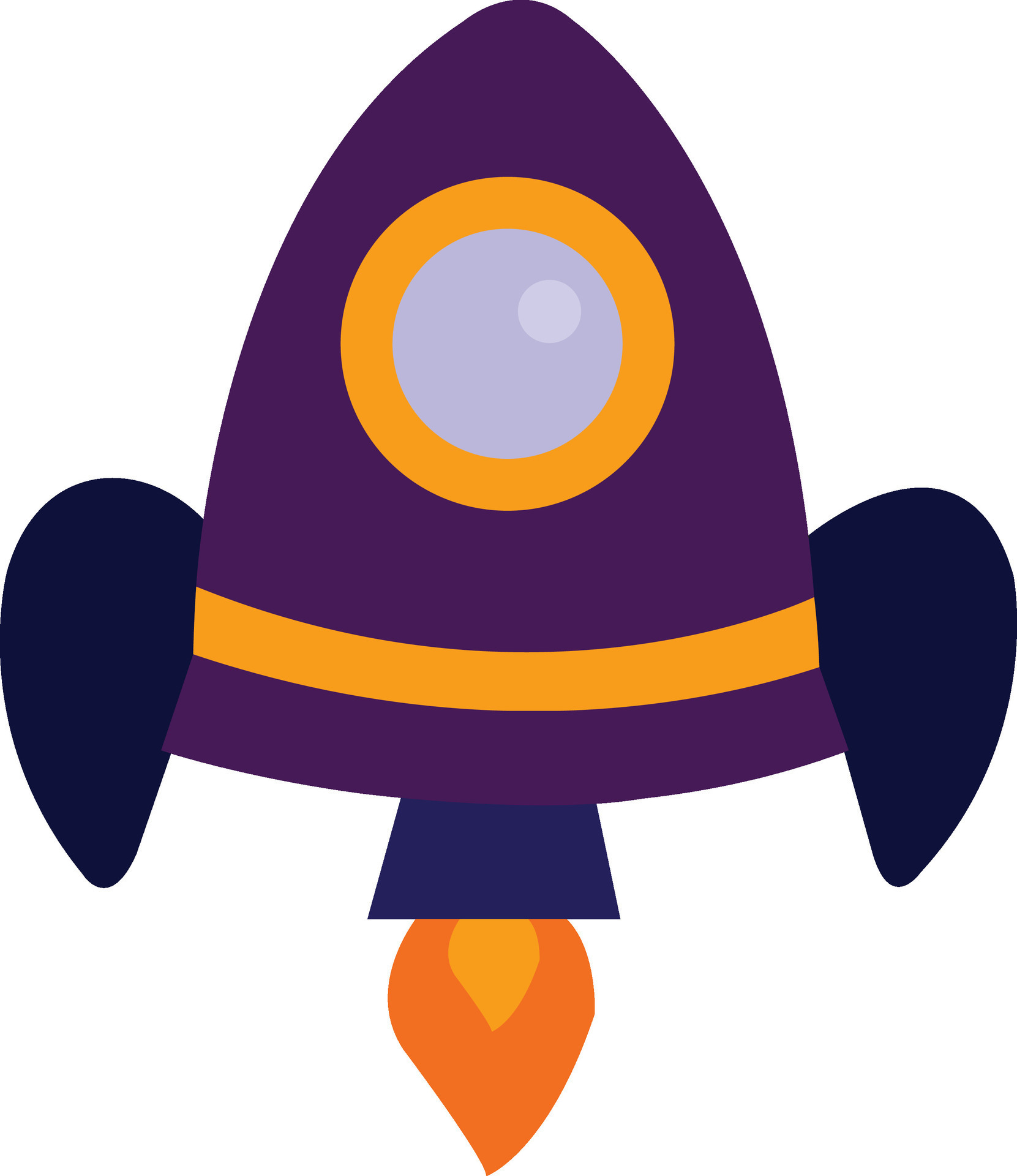 Rocket, vector or color illustration. 35434428 Vector Art at Vecteezy