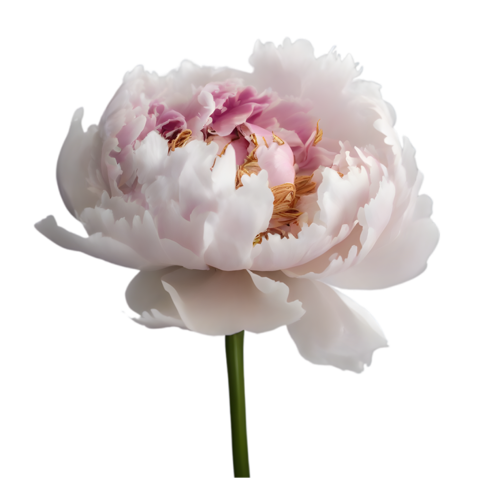 AI generated Close-up photo of Peony. Ai-Generated. 35442258 PNG