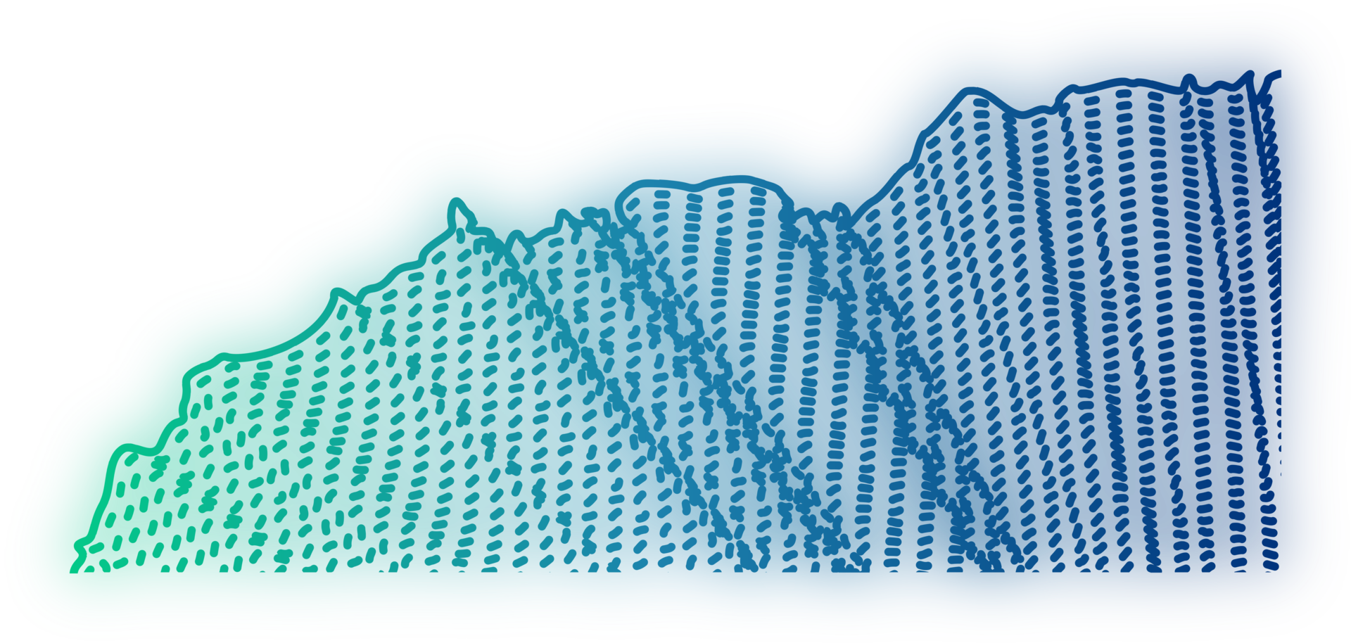 Abstract Wavy Lines Element Flowing Particles Wave Pattern 3d Curve