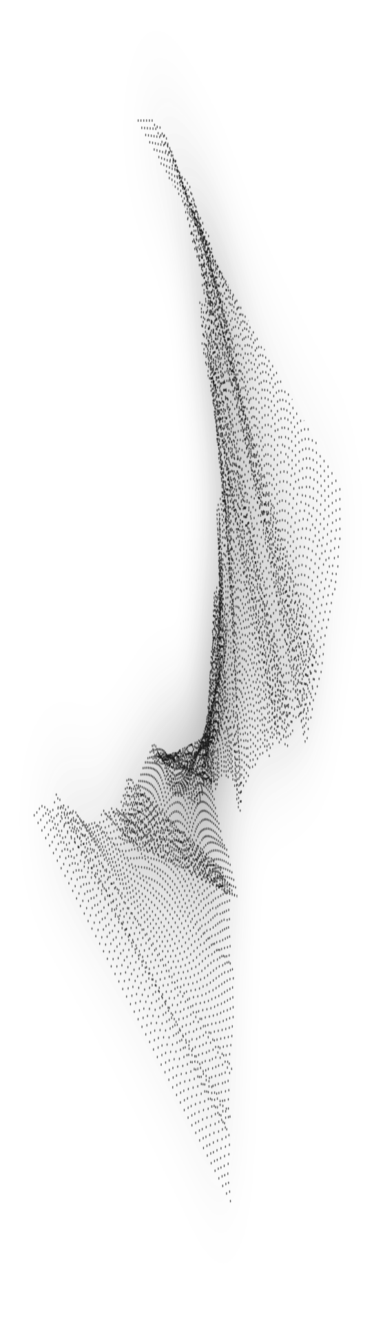 Abstract Wavy Lines Element Flowing Particles Wave Pattern 3d Curve Halftone 35442557 Png