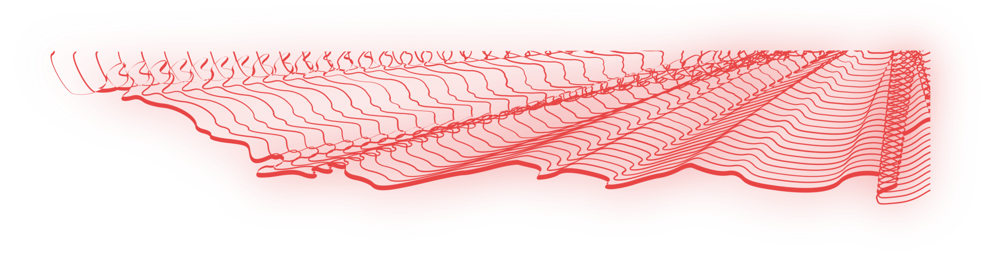 Abstract Wavy Lines Element Flowing Particles Wave Pattern 3d Curve