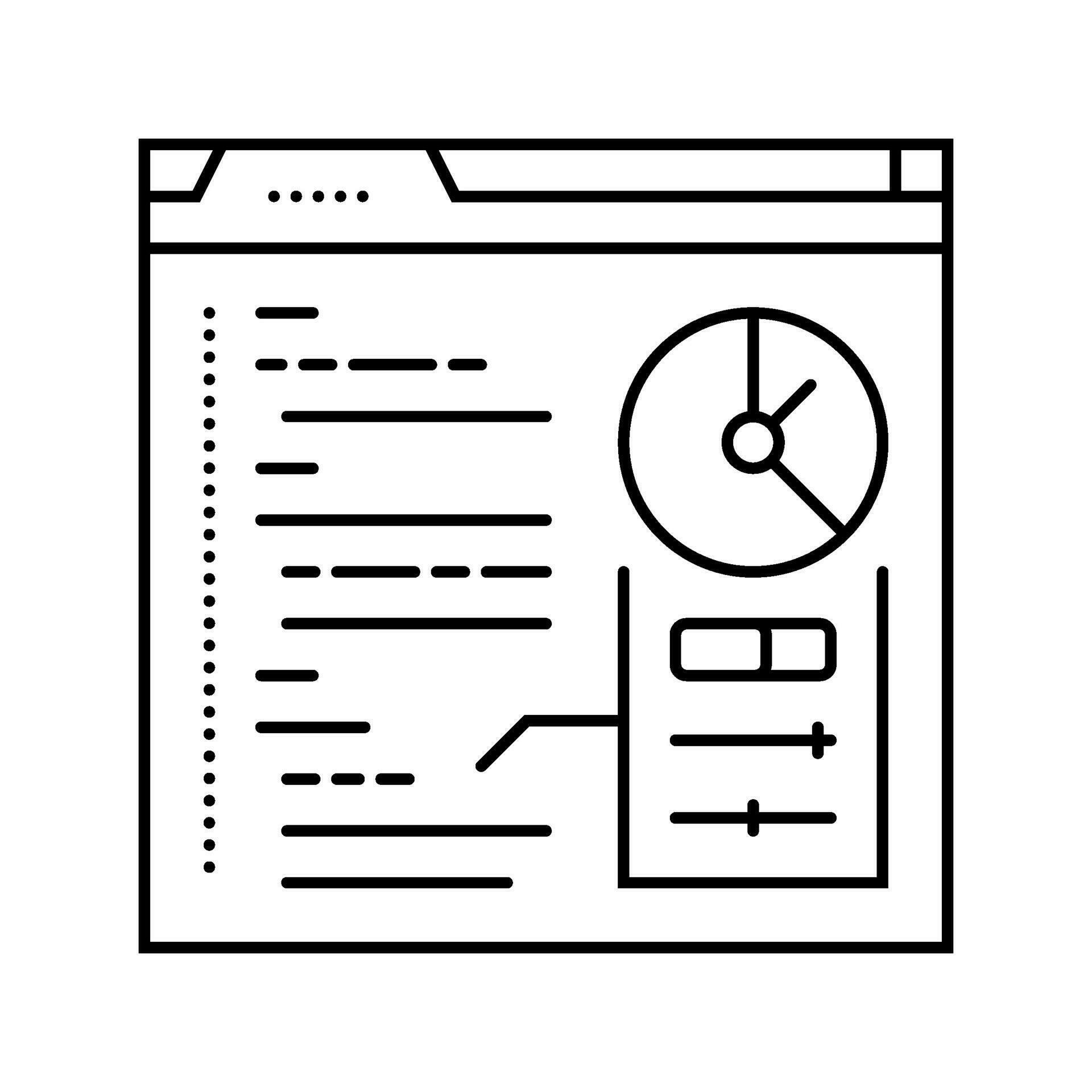 performance optimization software line icon vector illustration ... performance optimization software line icon vector illustration ...