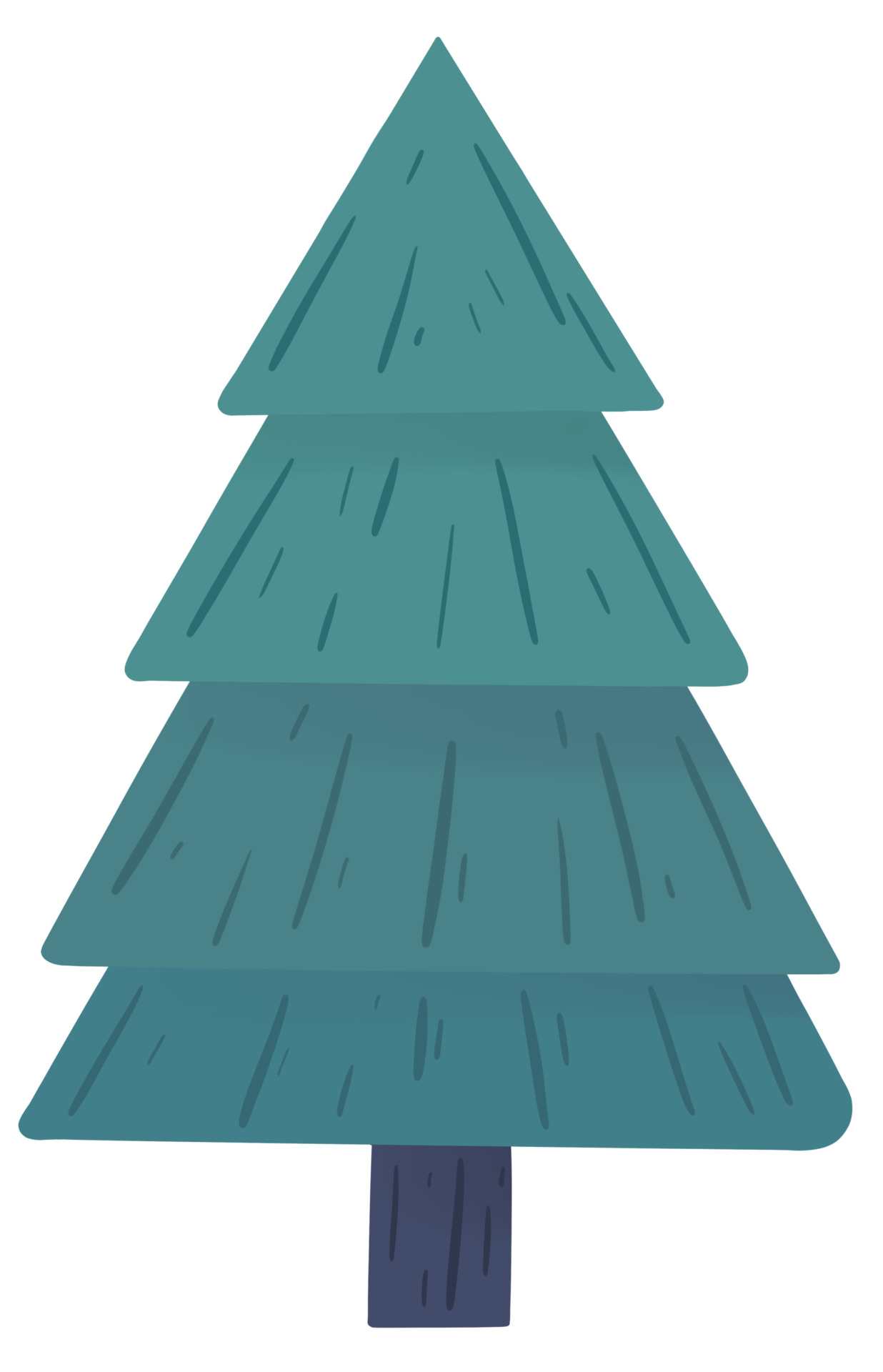 Christmas tree hand drawn style 35456390 PNG Christmas tree hand drawn style 35456390 PNG