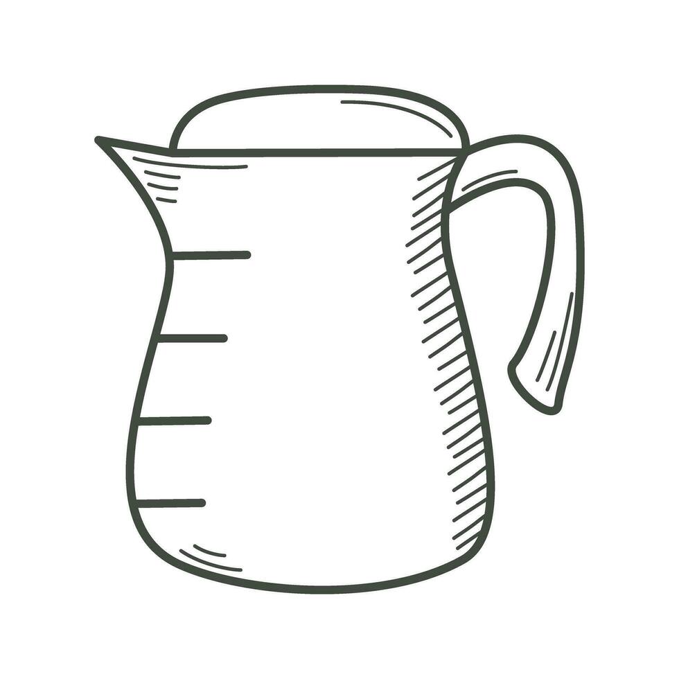 Water jug doodle sketch style 35459770 Vector Art at Vecteezy