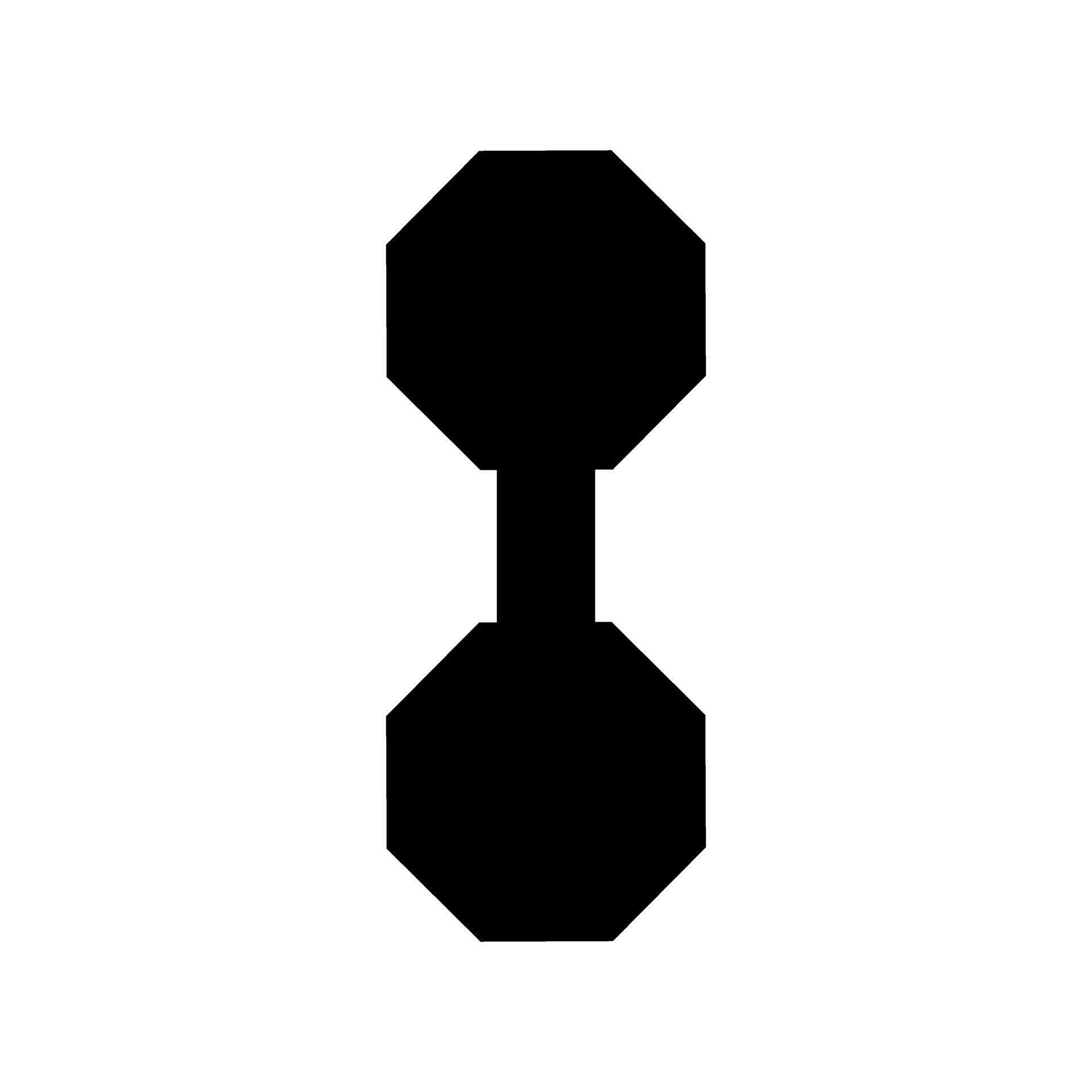 Strap connector tab icon vector. Bag strap anchors illustration sign. Webbing bag connectors ...